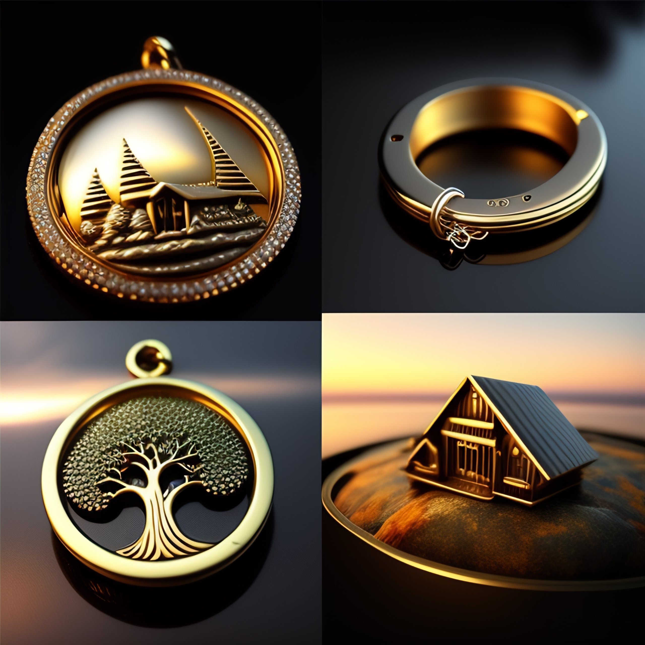 Lexica - Keychain project, metal, modern, looks expensive, detailed ...