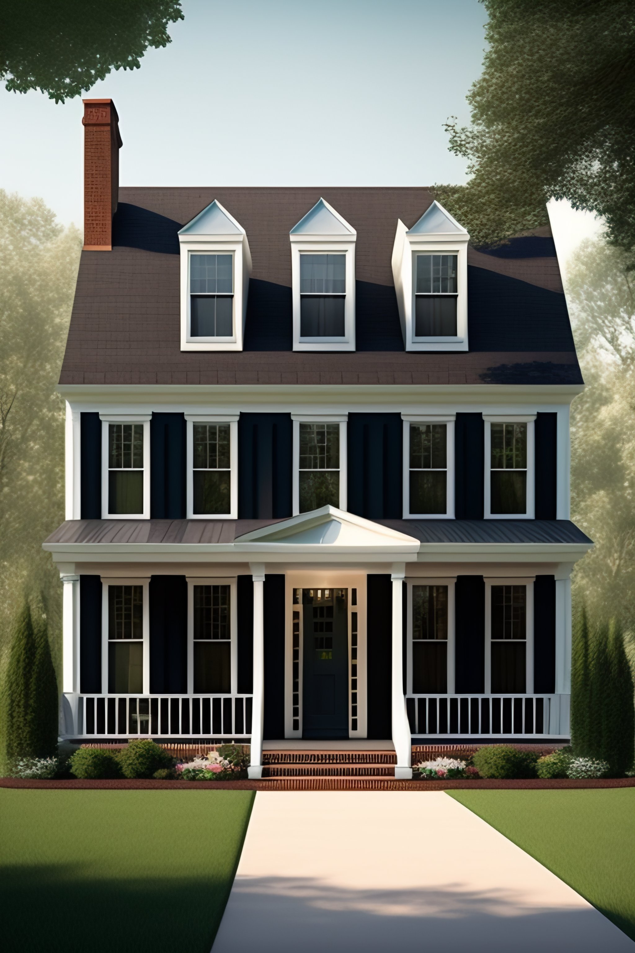 Lexica - Modernized American colonial home