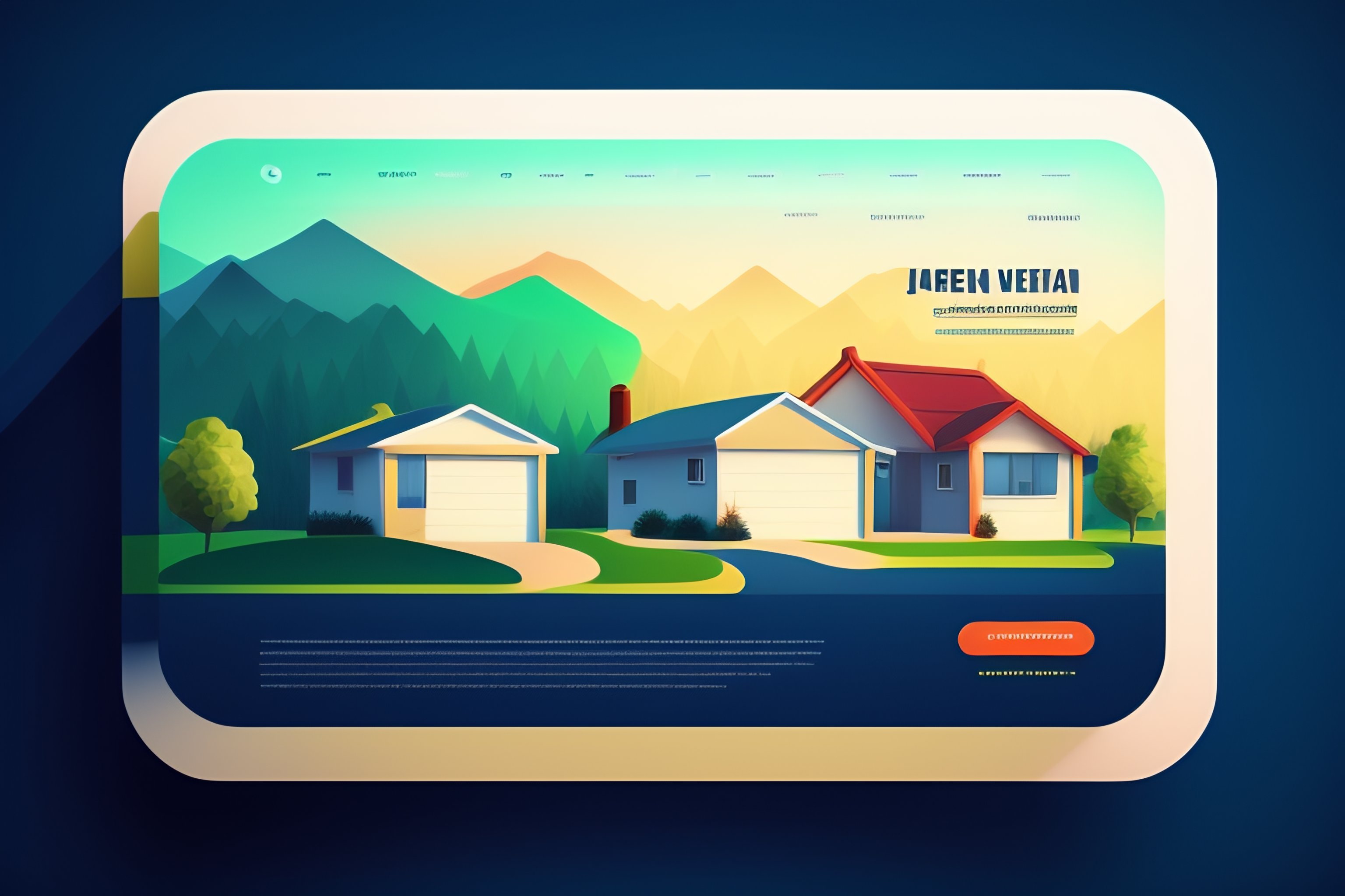 Lexica - Webpage background hero image for real estate company modern ...