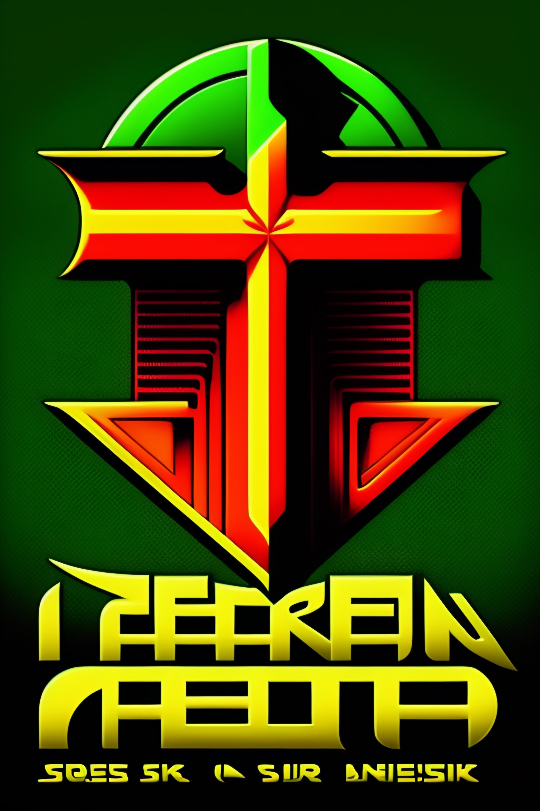 Lexica - Kek Cross-Over, logo design by Philippe Caza