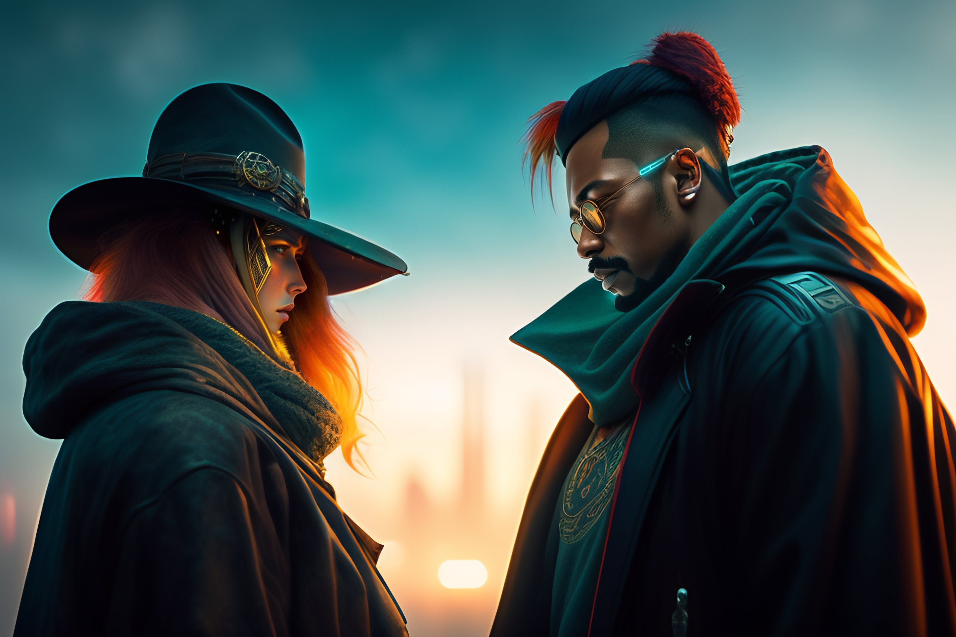 Lexica - Cyberpunk wizard