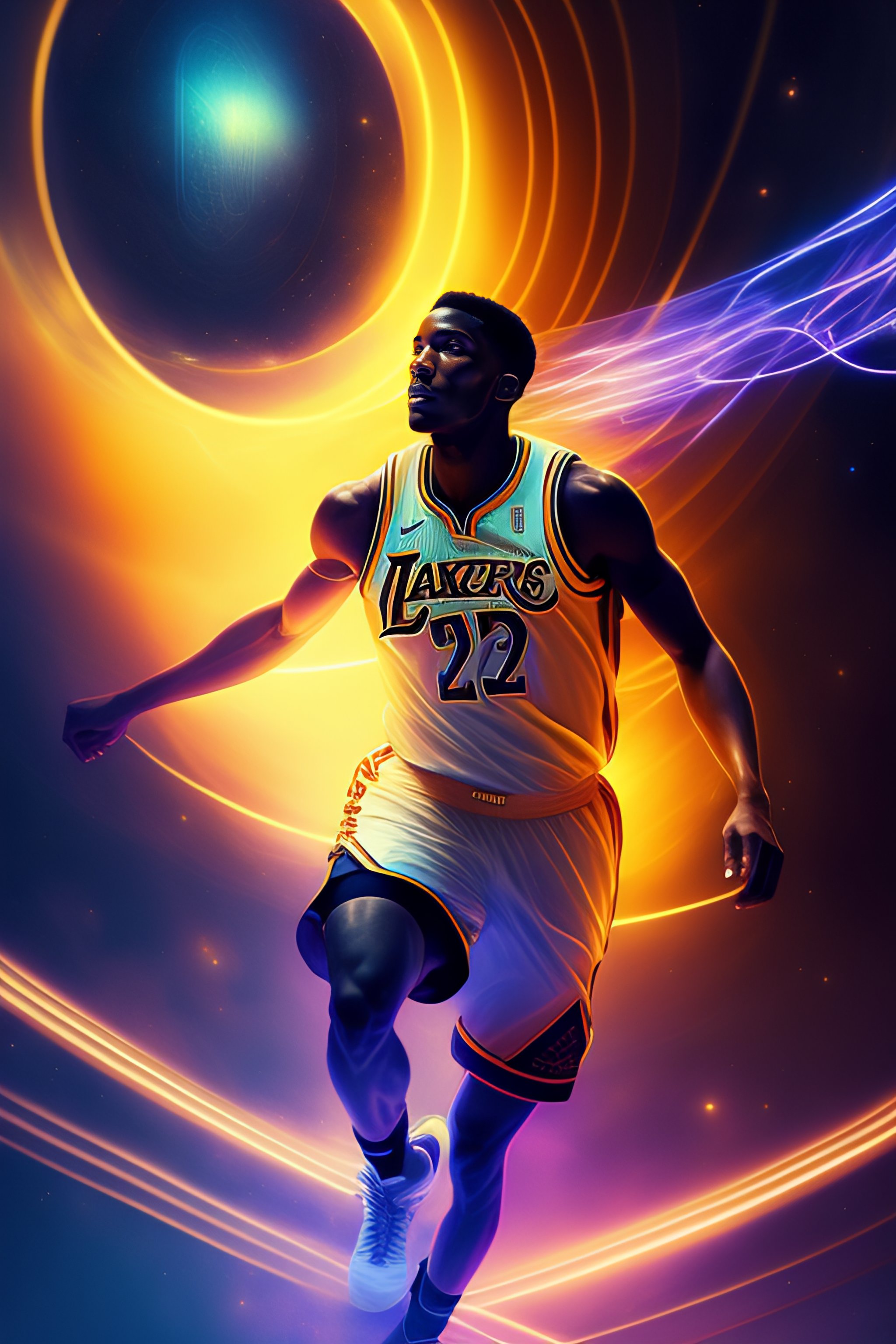 Lexica - Basketball player, high depth, portrait, collective ...