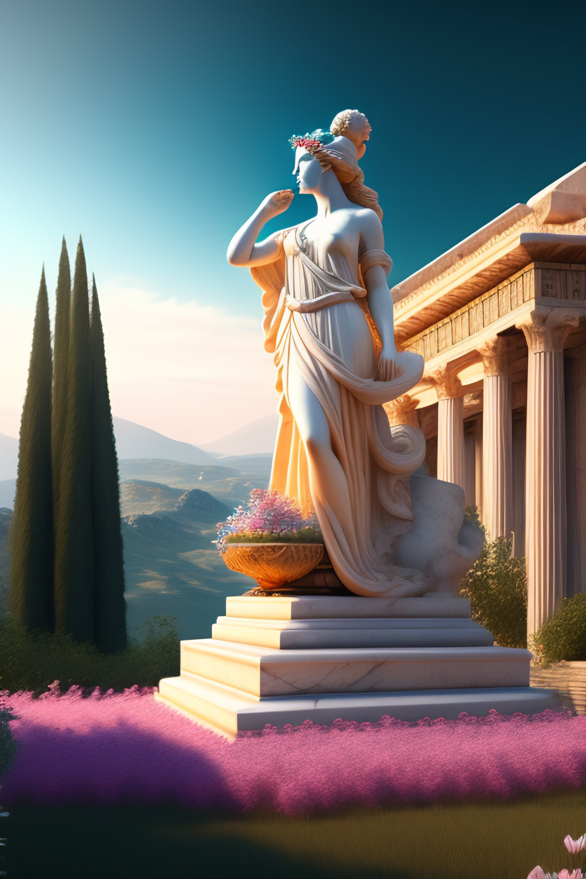 Eris Goddess Statue
