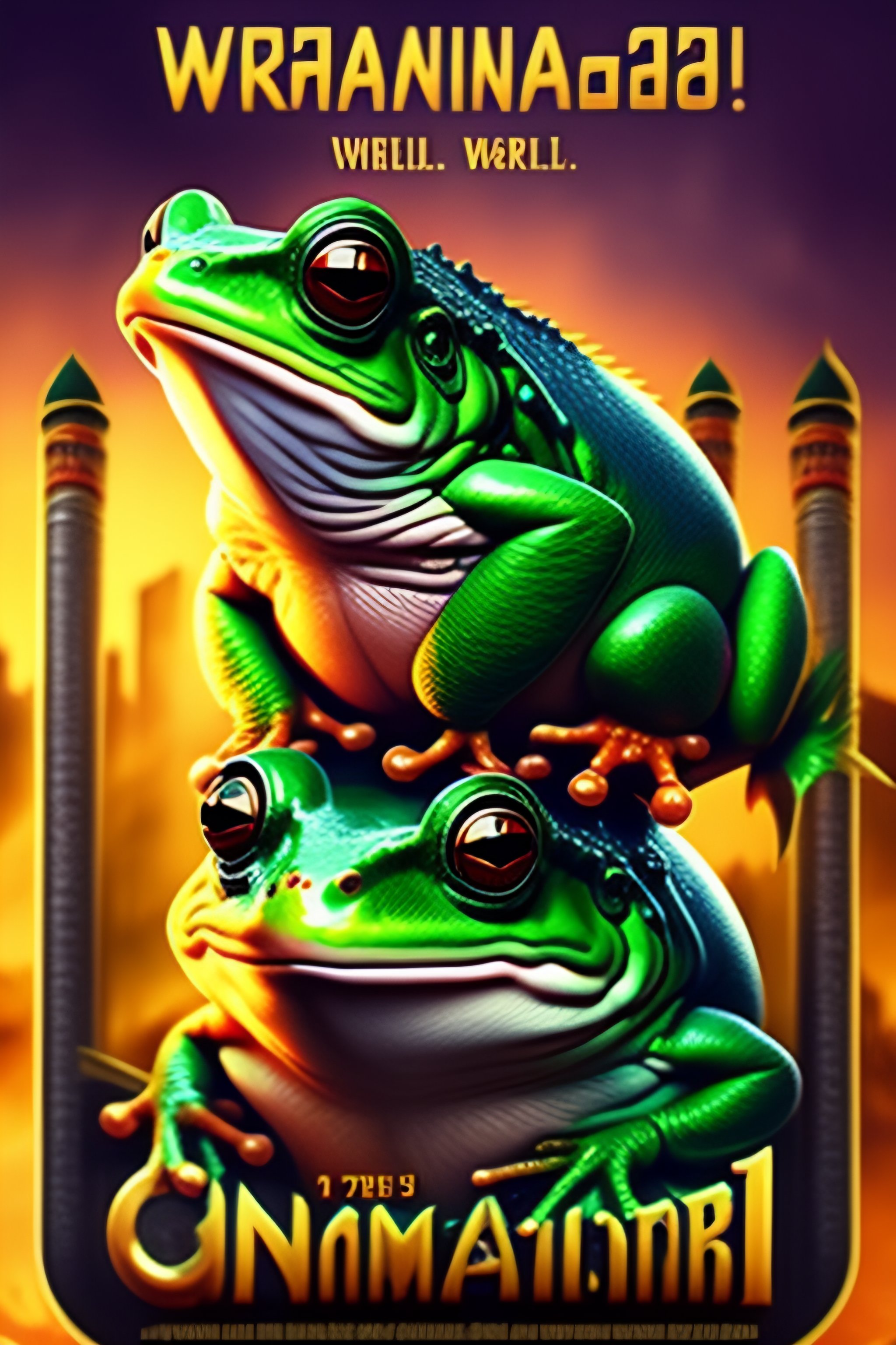 Frogs Movie Poster