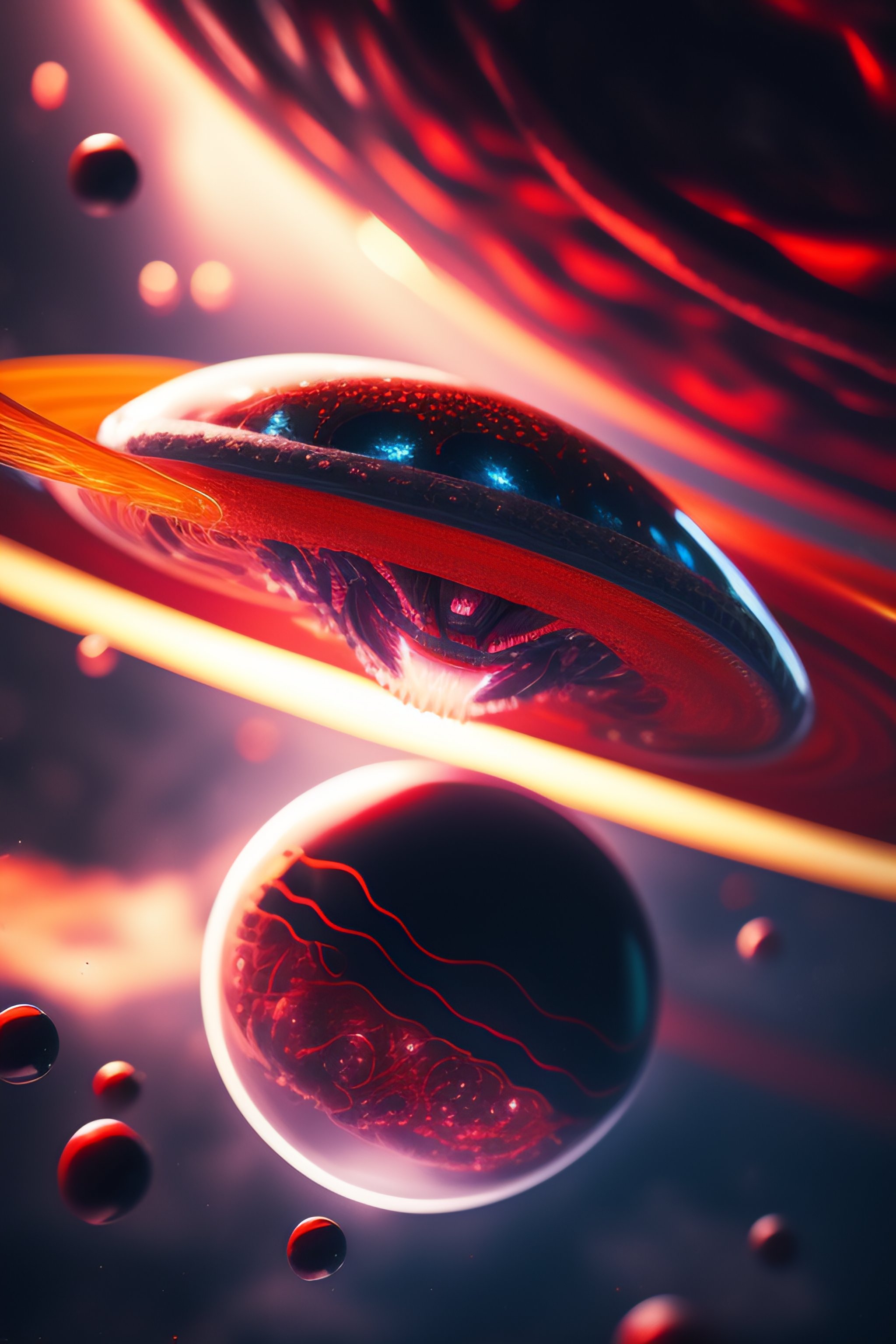 Lexica - Venom and carnage floating away from one another in space ...