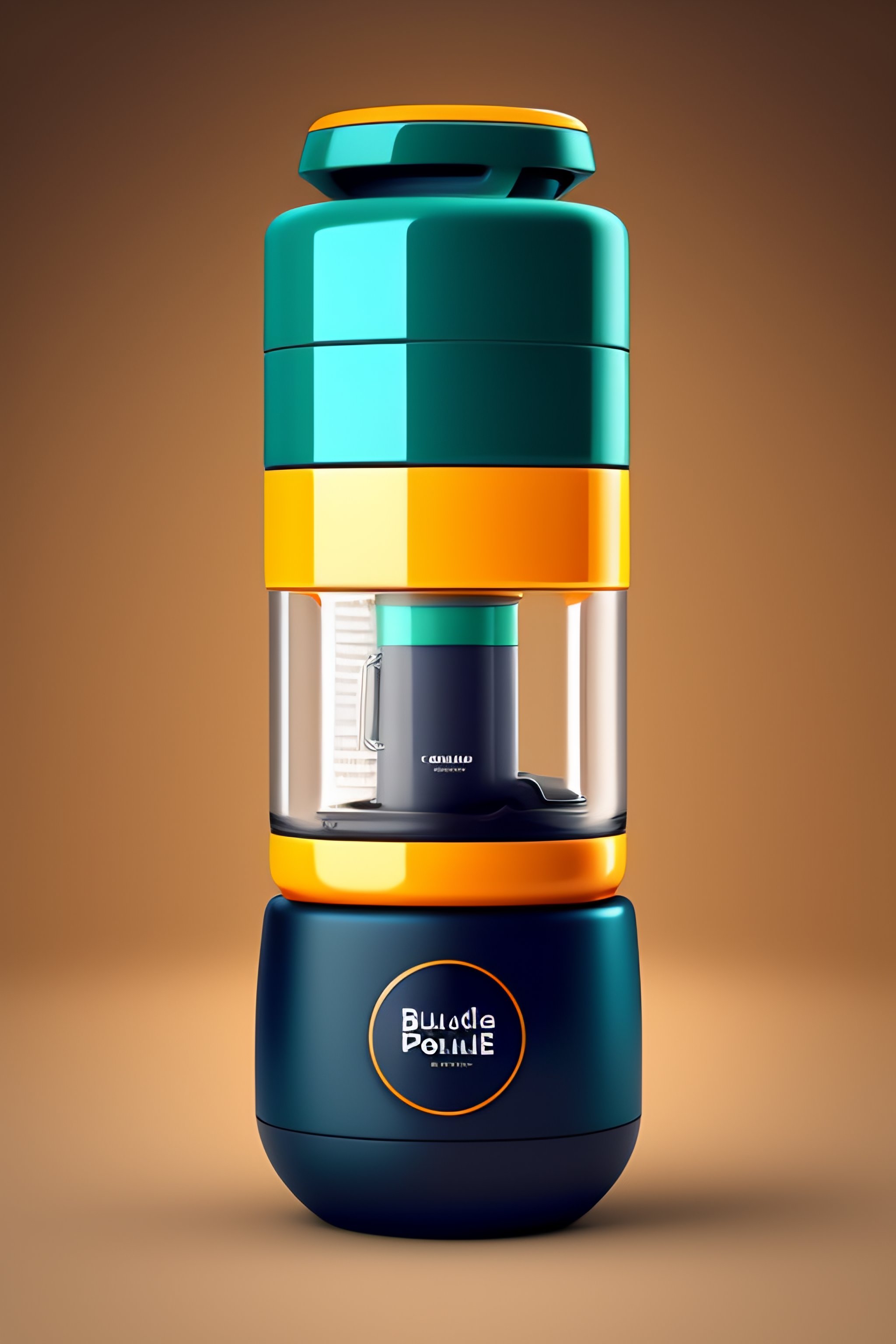 Lexica - Playful logo for a portable blender company