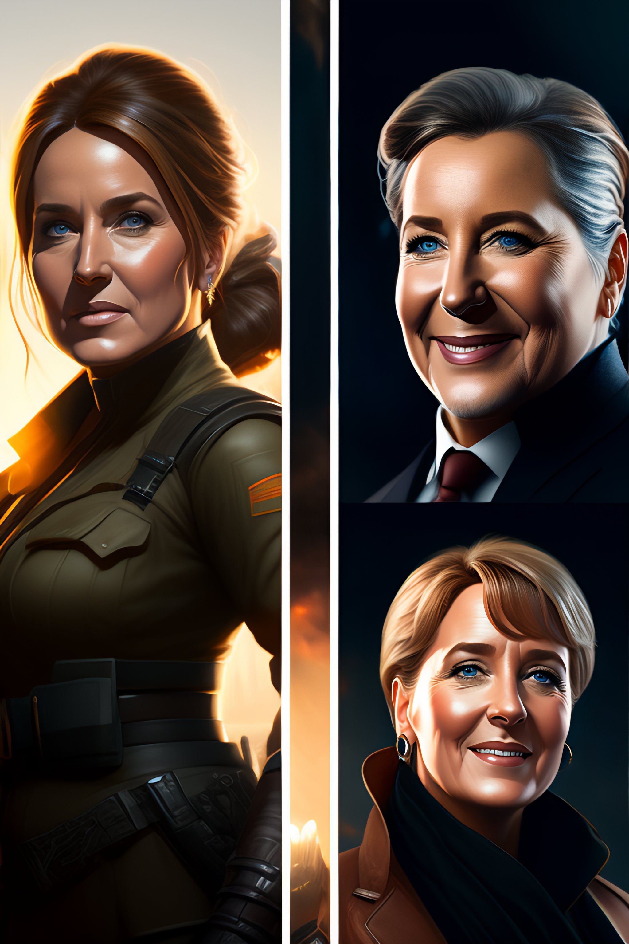 Lexica - (extremely detailed CG unity 8k wallpaper), portrait photo of ...