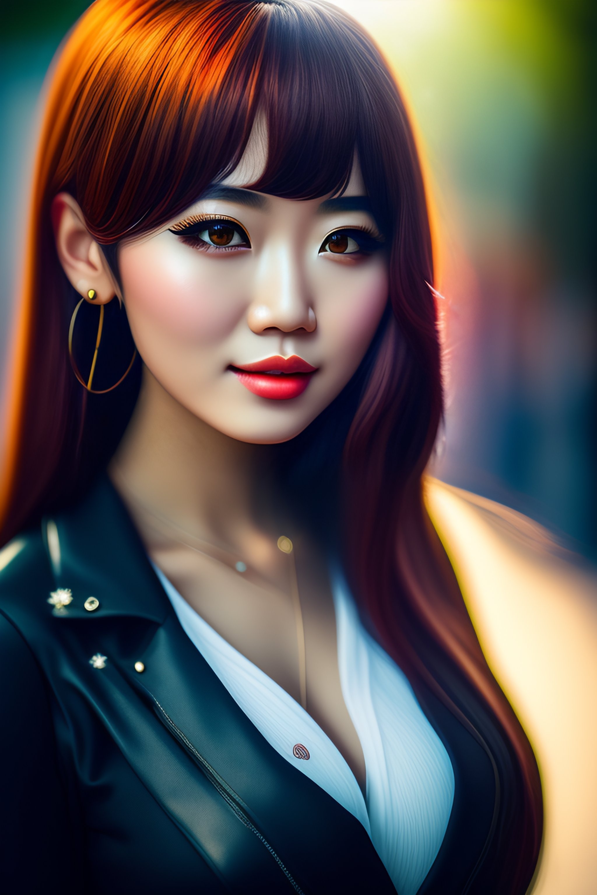 Lexica - Girl anime style, hyper realistic, mega b00ty, Ultra hd ...