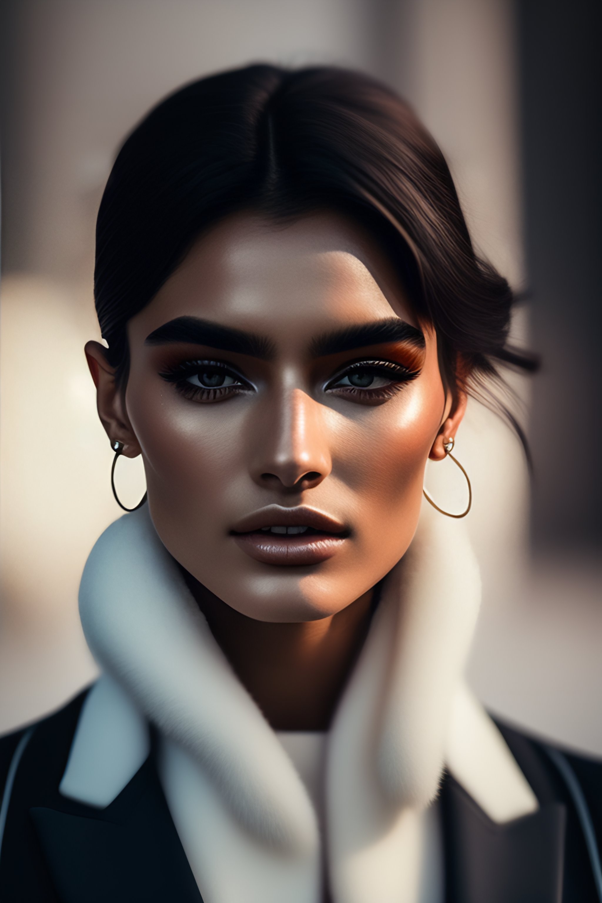 Lexica - Portrait of haute couture beautiful pakistani fashion model ...