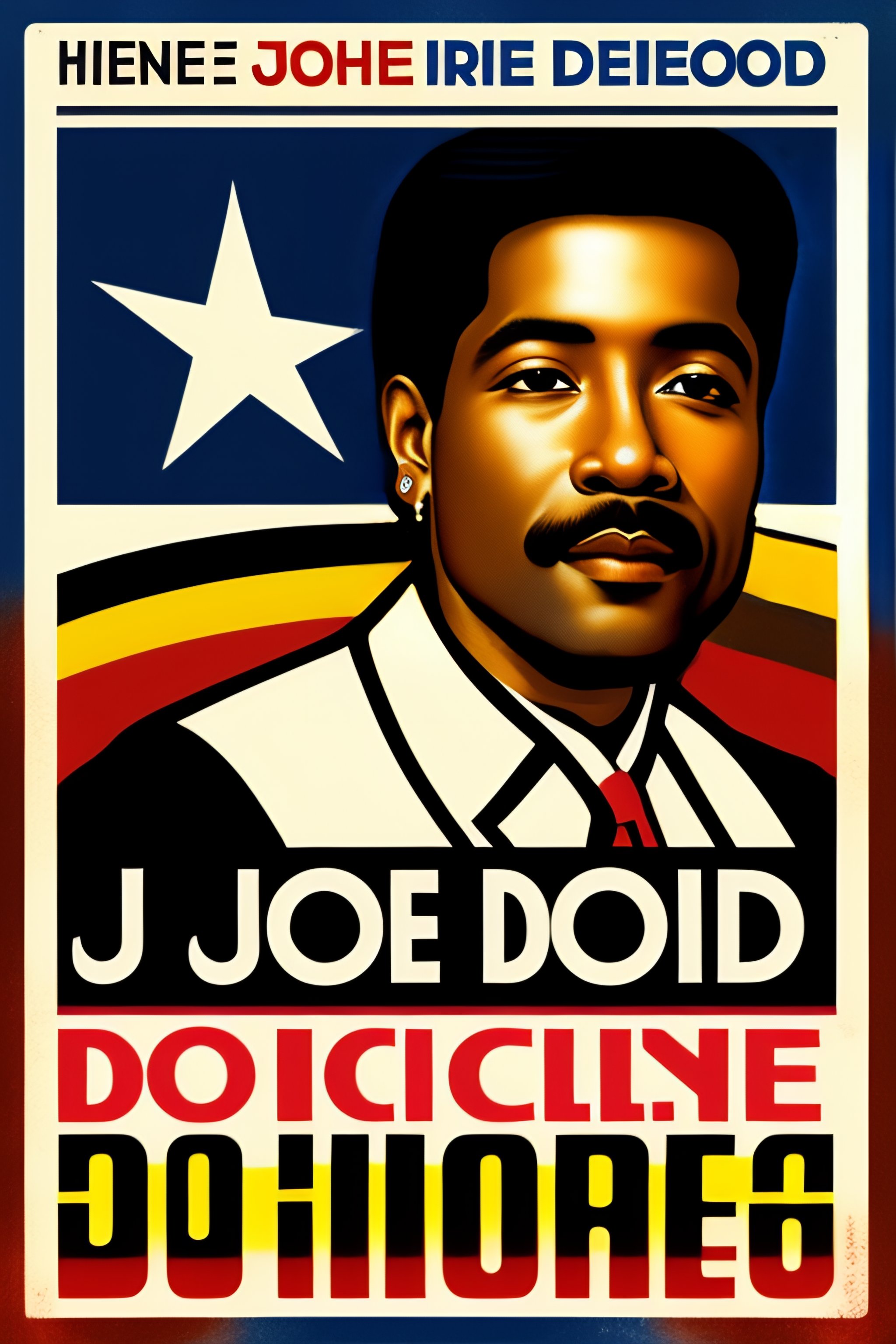 Lexica - "John Doe Records" logo cartoon