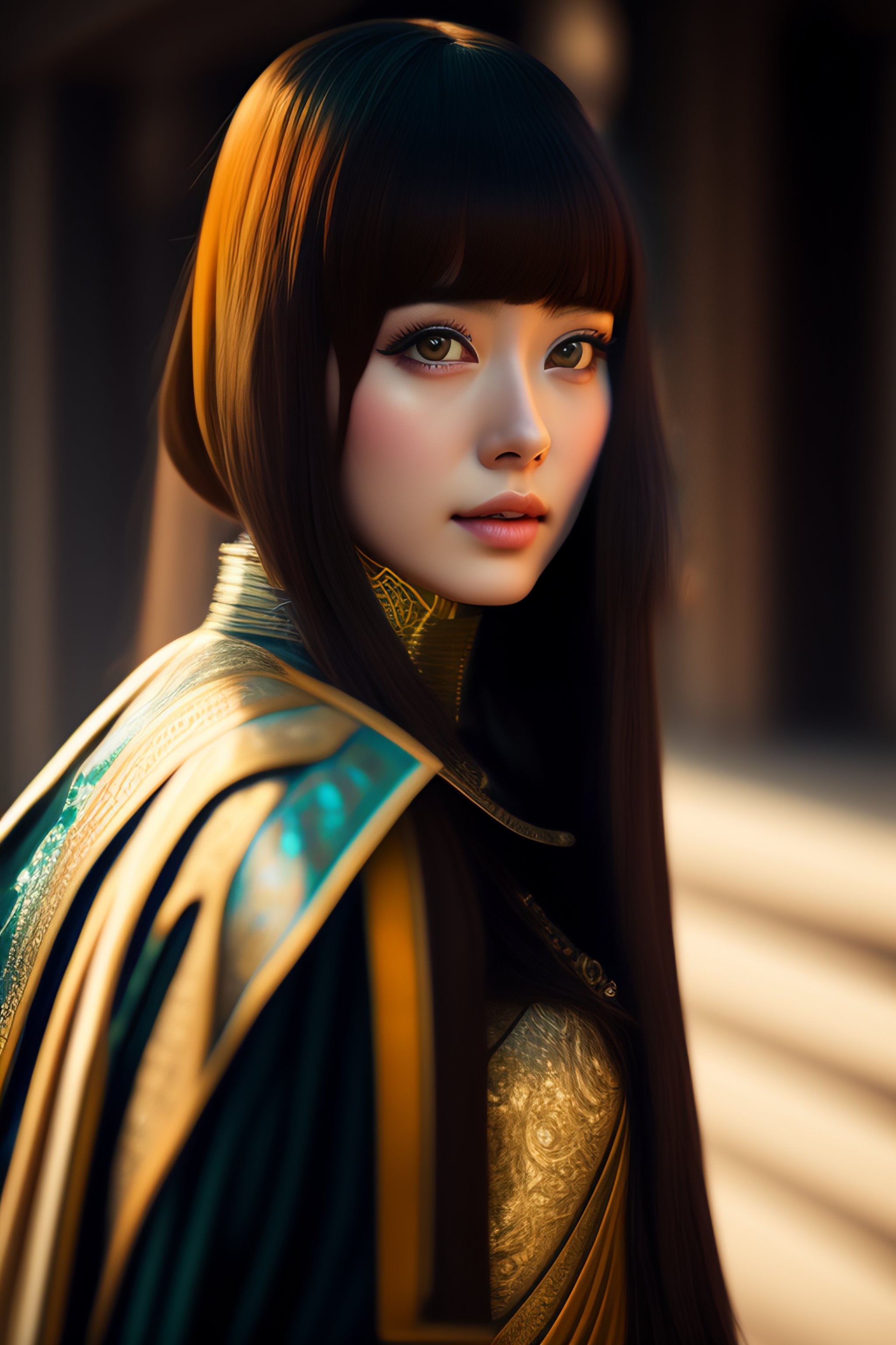 Lexica - Photoreal, cosplay, Cosplayer, Kanna Hashimoto, cute girl ...