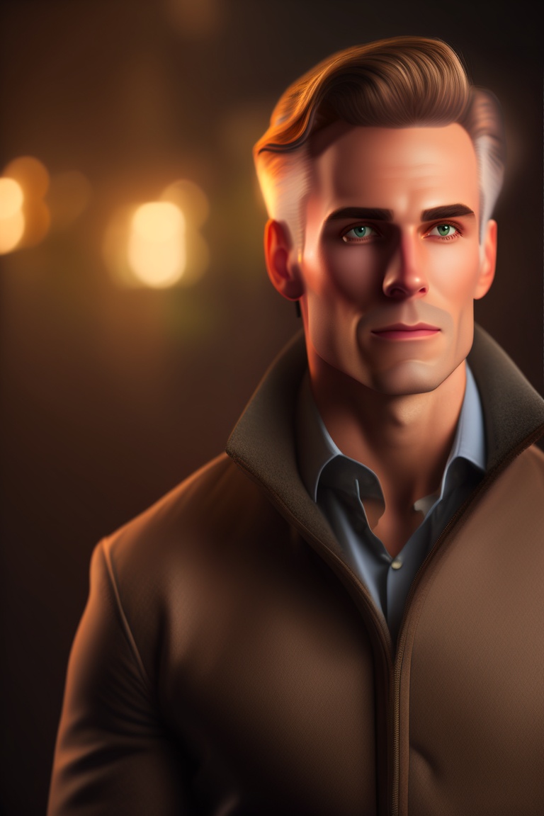 Lexica - A cinematic film still of a average looking prideful man ...