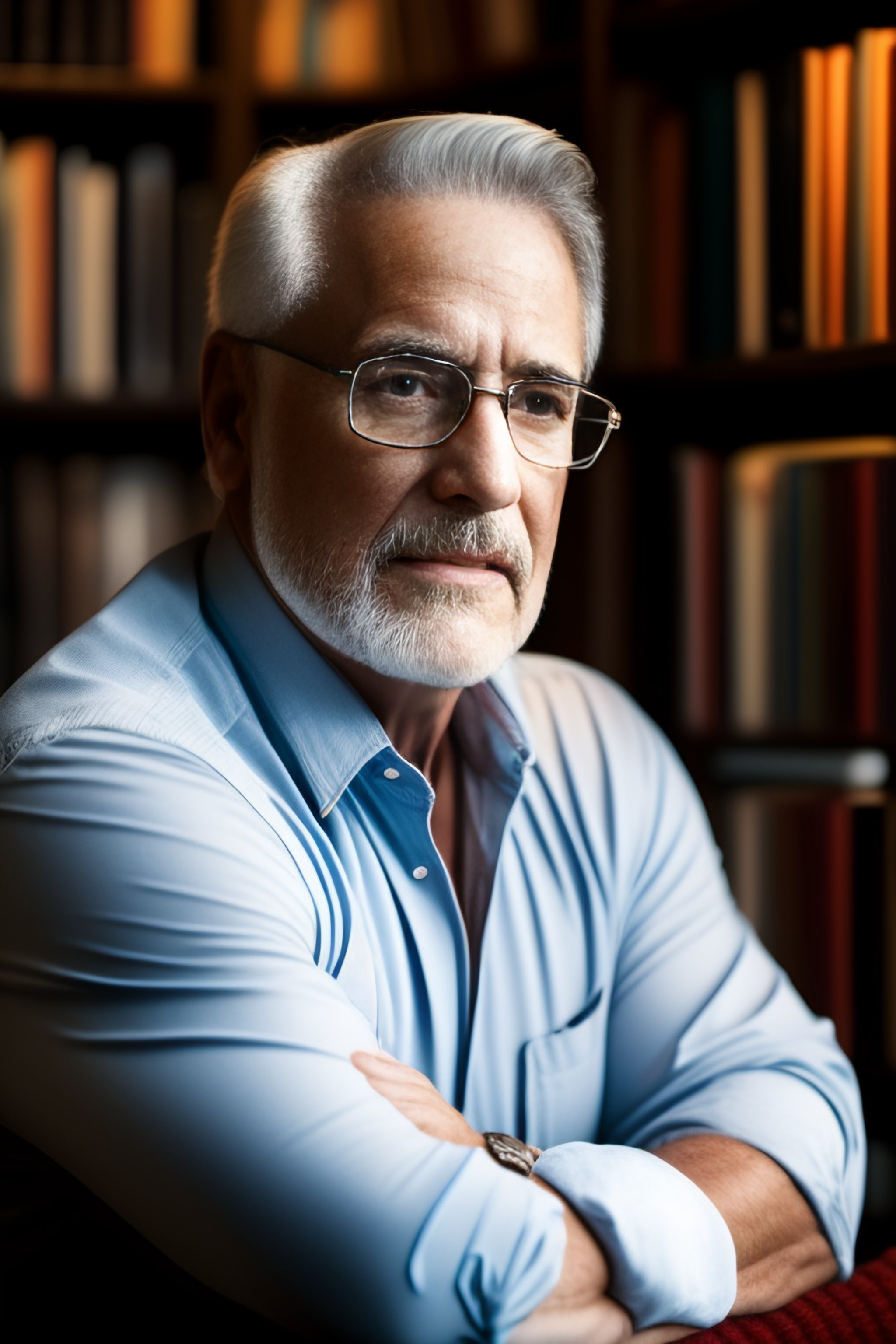 Lexica - Headshot of an artistic smalltown all american right wing male ...