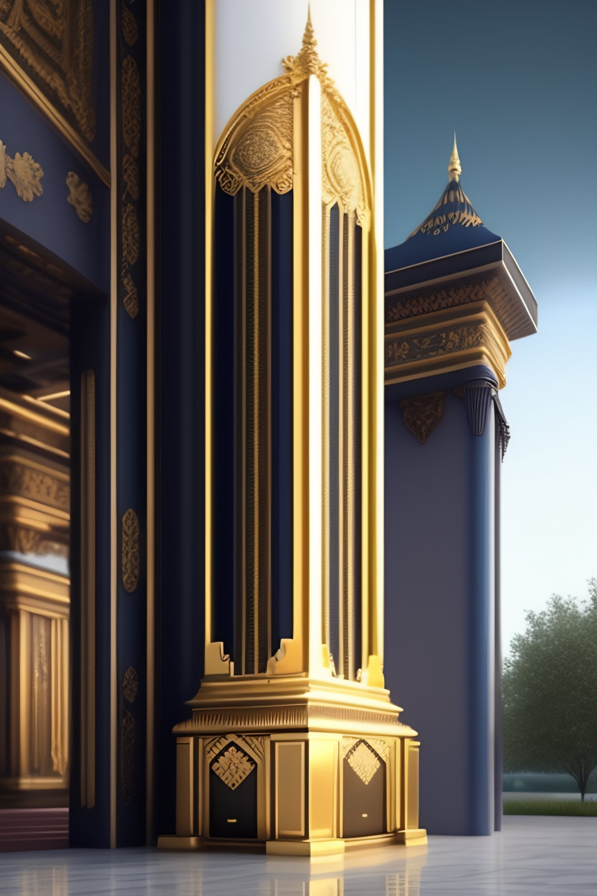 Lexica - Modern traditional Ukrainian pillar