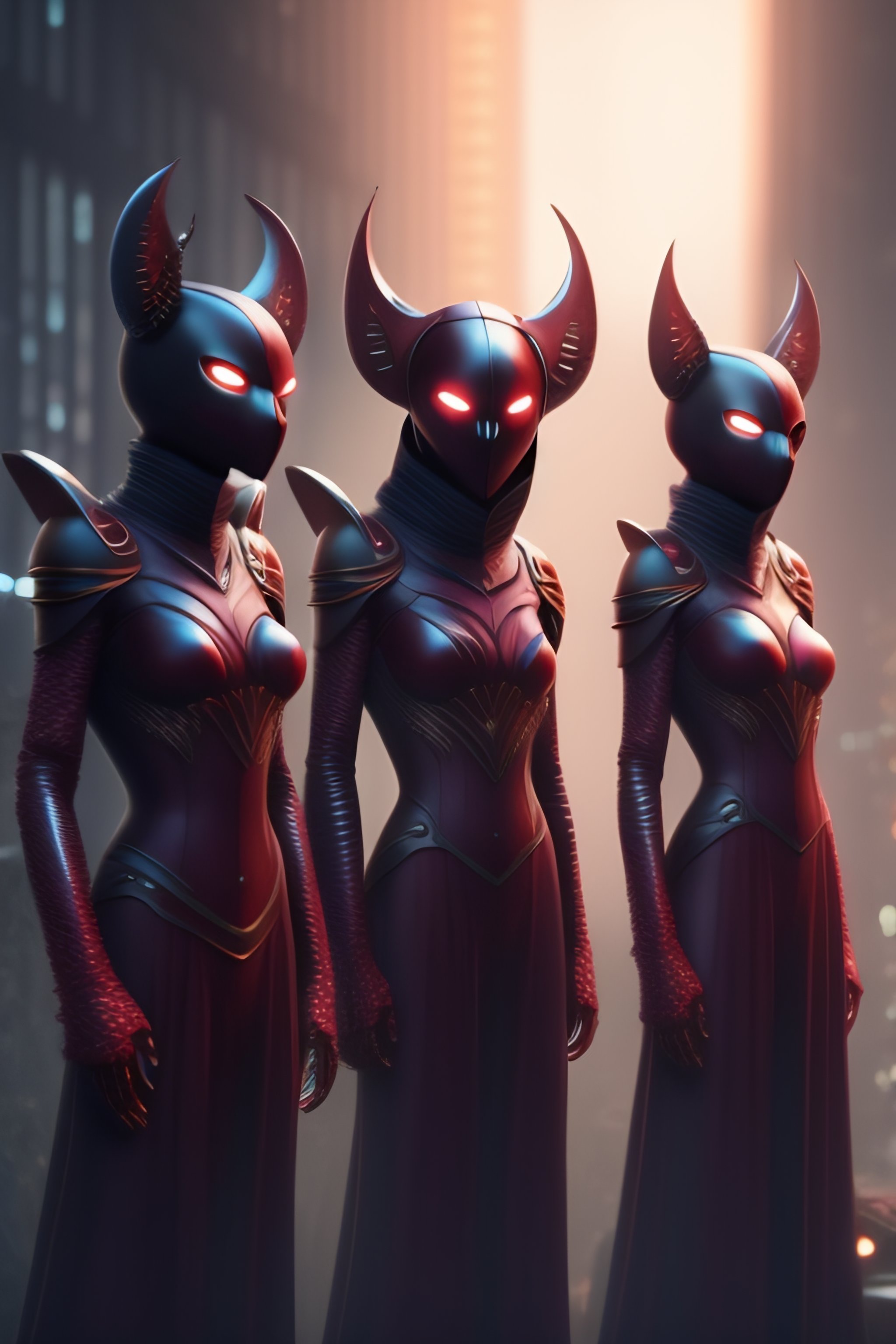 Lexica - A group of creepy evil satanic non-human creatures with no ...