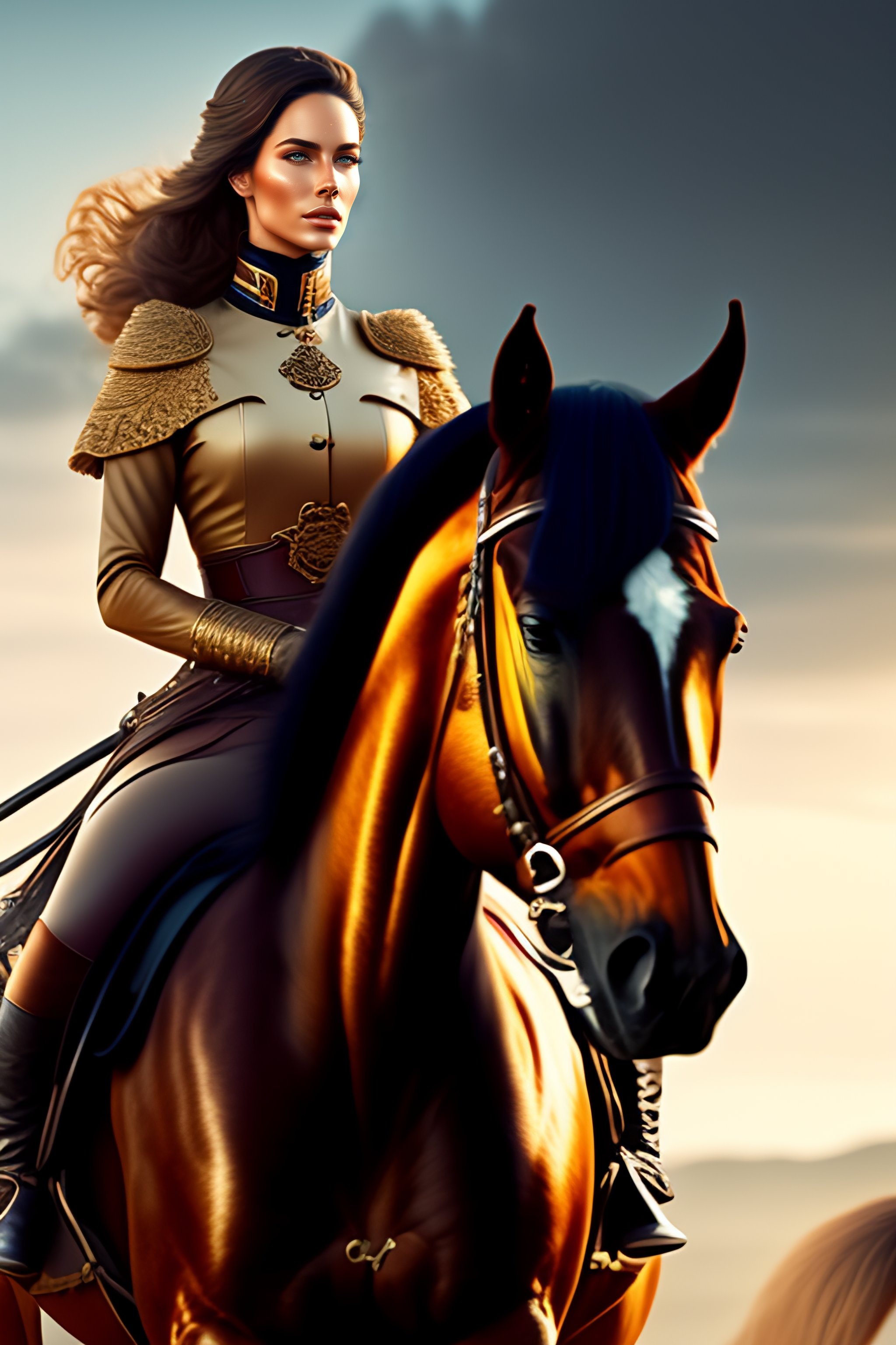 Lexica - Beautiful Woman on horse, cinematic, professional^ trending on ...
