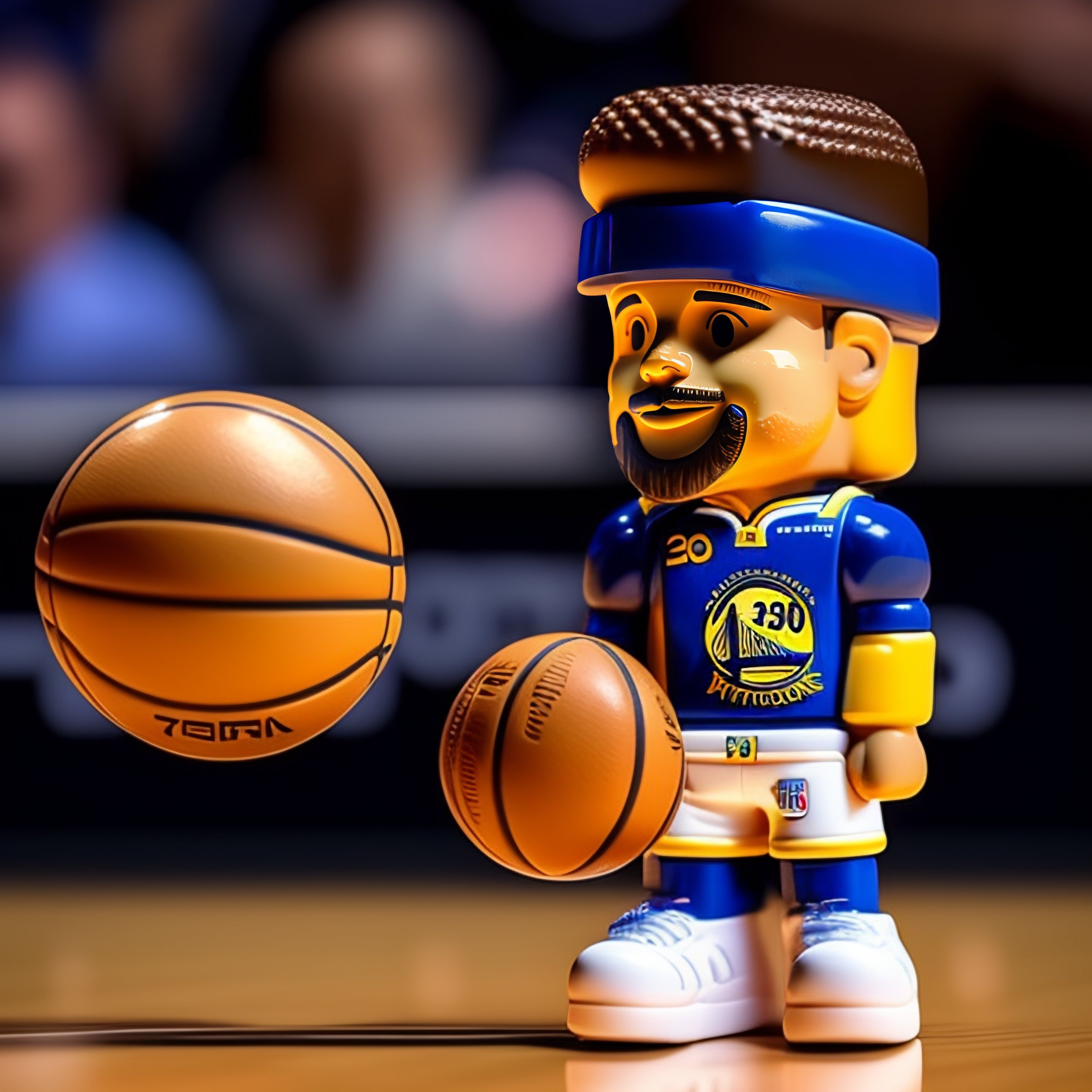Lexica - Steph curry as a pez toy