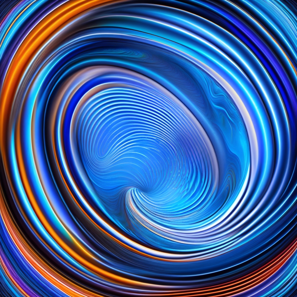 Lexica - A fingerprint, ntense intricate Blue moire', moving ripples ...