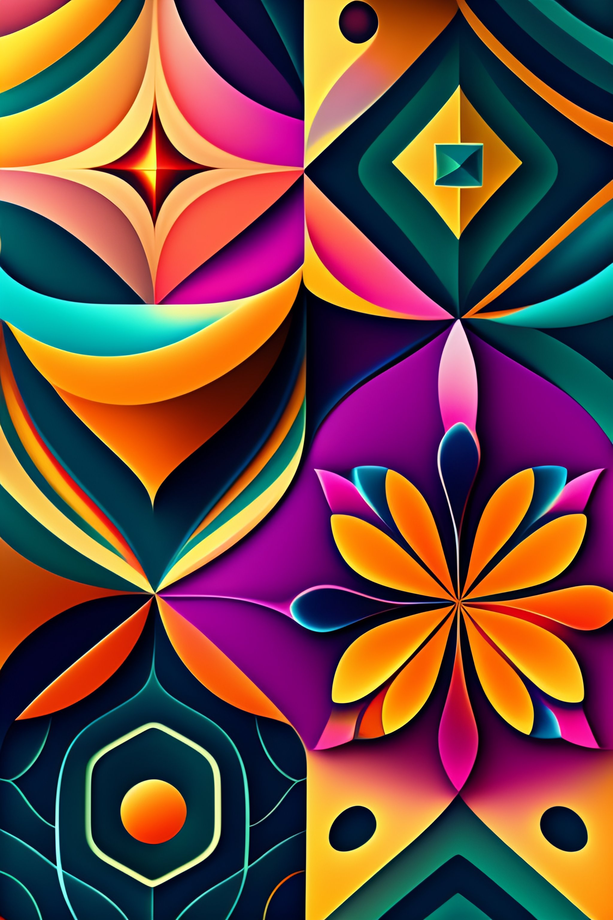 Lexica - ORGANIC SHAPES PATTERN