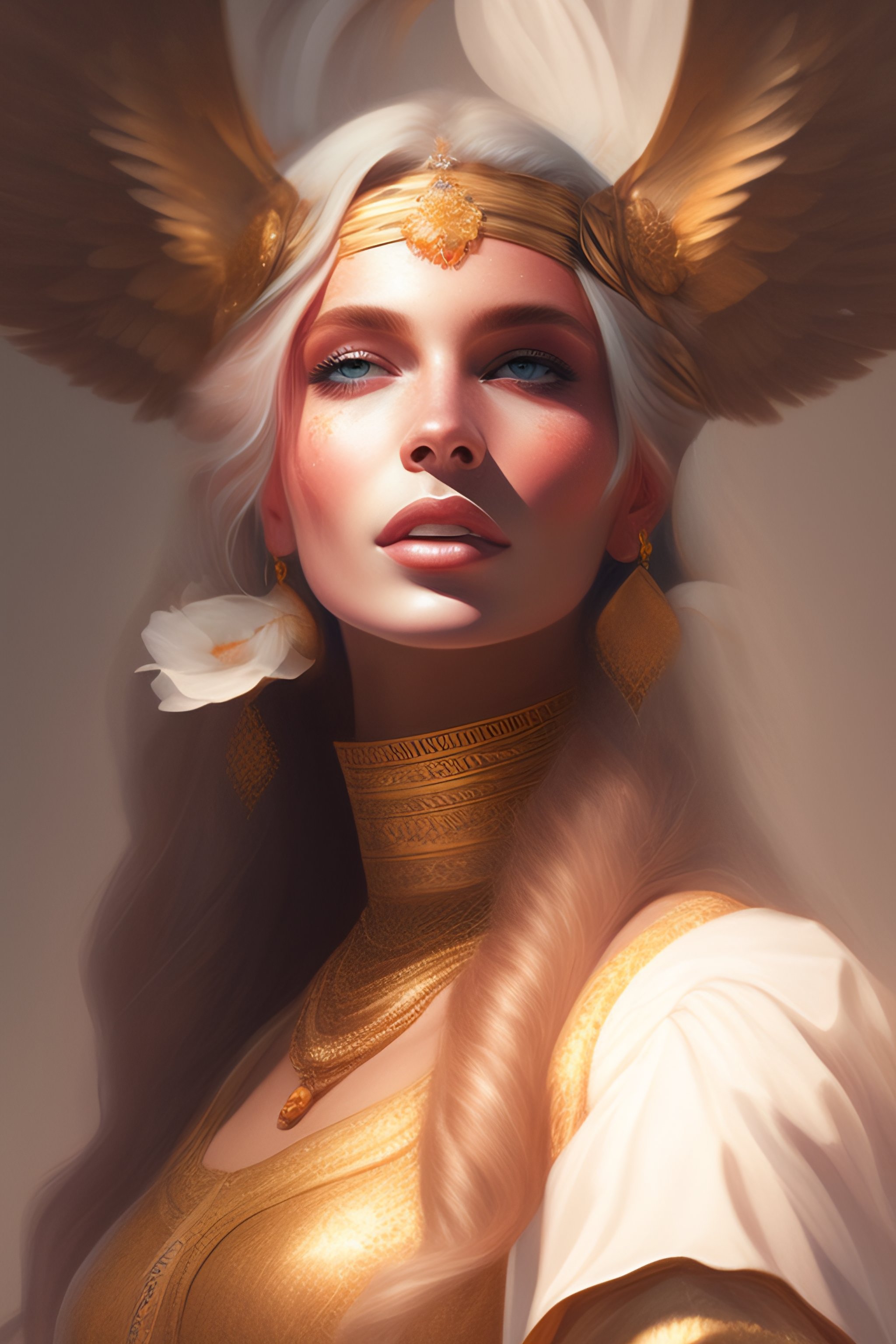 Lexica - A Jesús goddess, vaporwave aesthetic, colorful, psychedelic ...