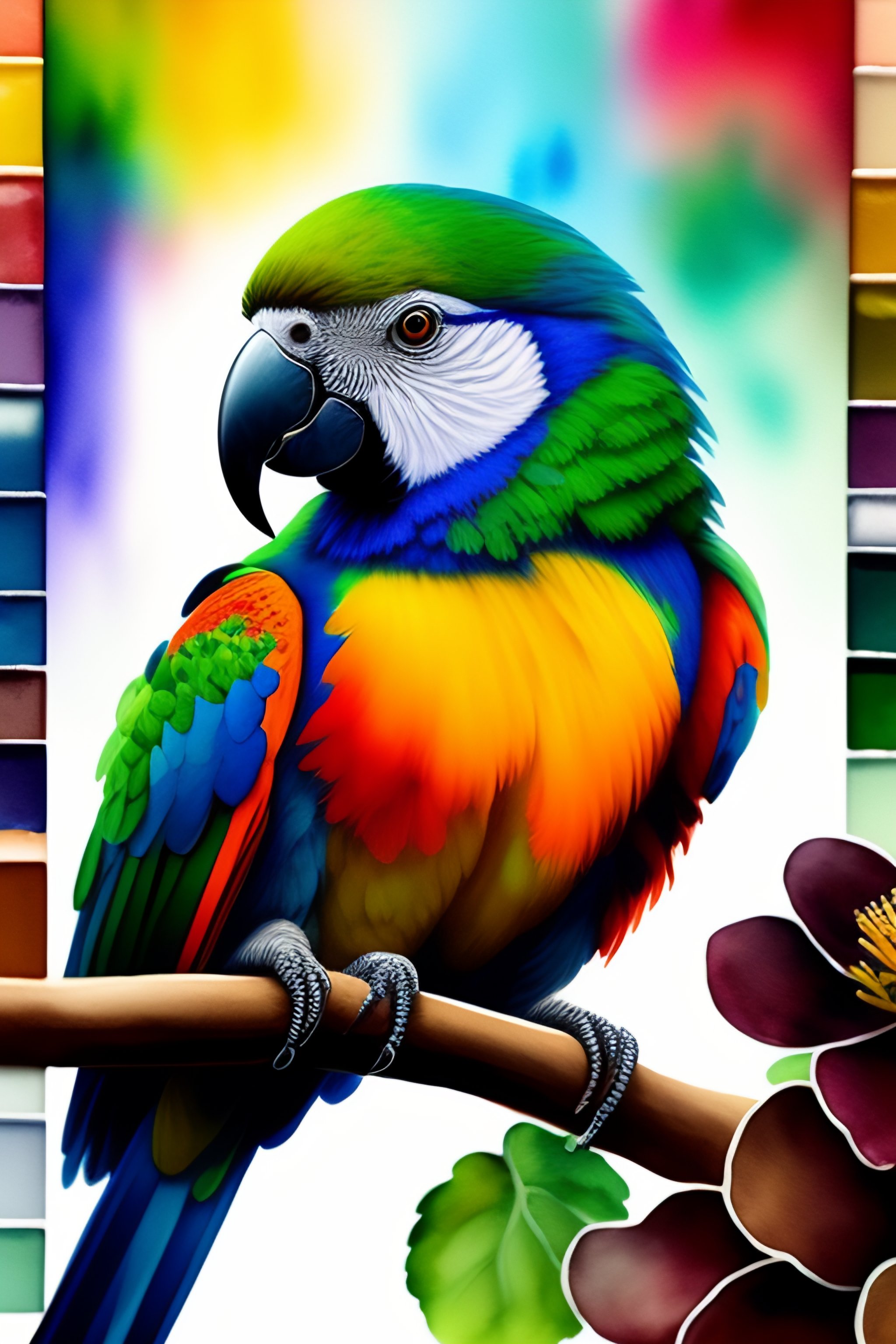 Parrot Painting