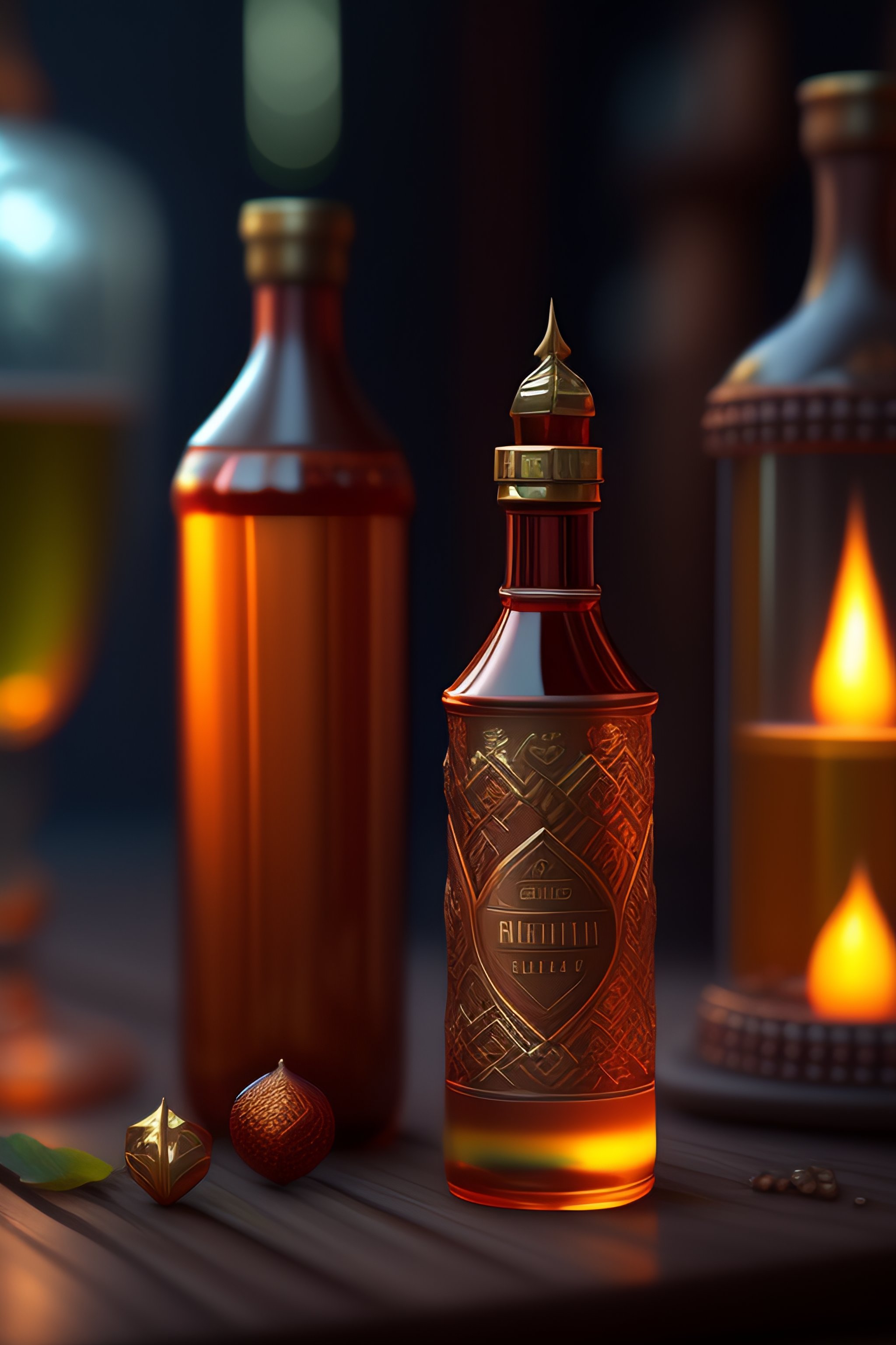 Lexica - Concept art; video game potions; intricate elegant bottles; trending on artstation; rpg ...