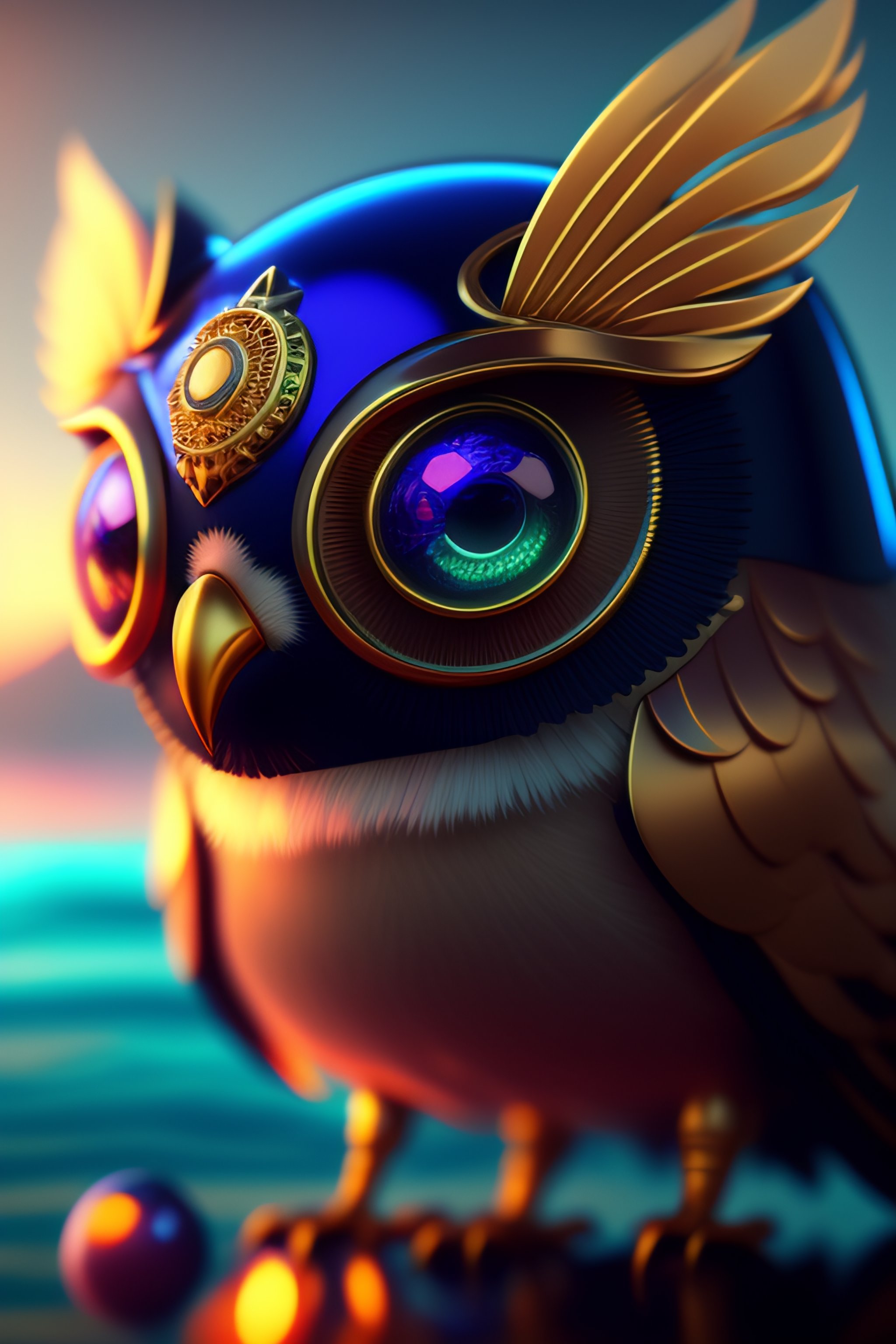 Lexica - A cute adorable portrait of a shiny steampunk clockwork baby ...