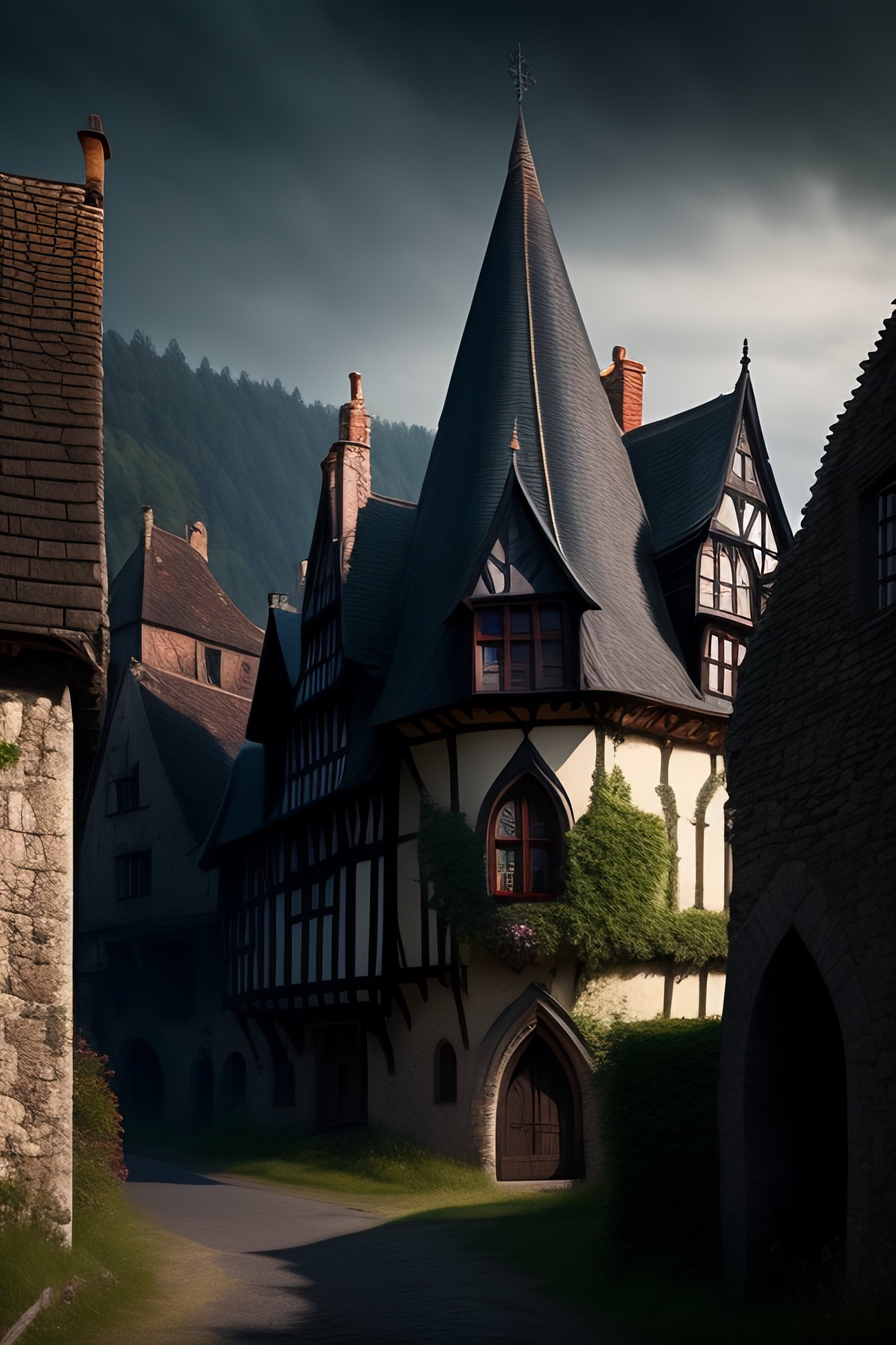 Lexica - Old medieval town gothic dark decay