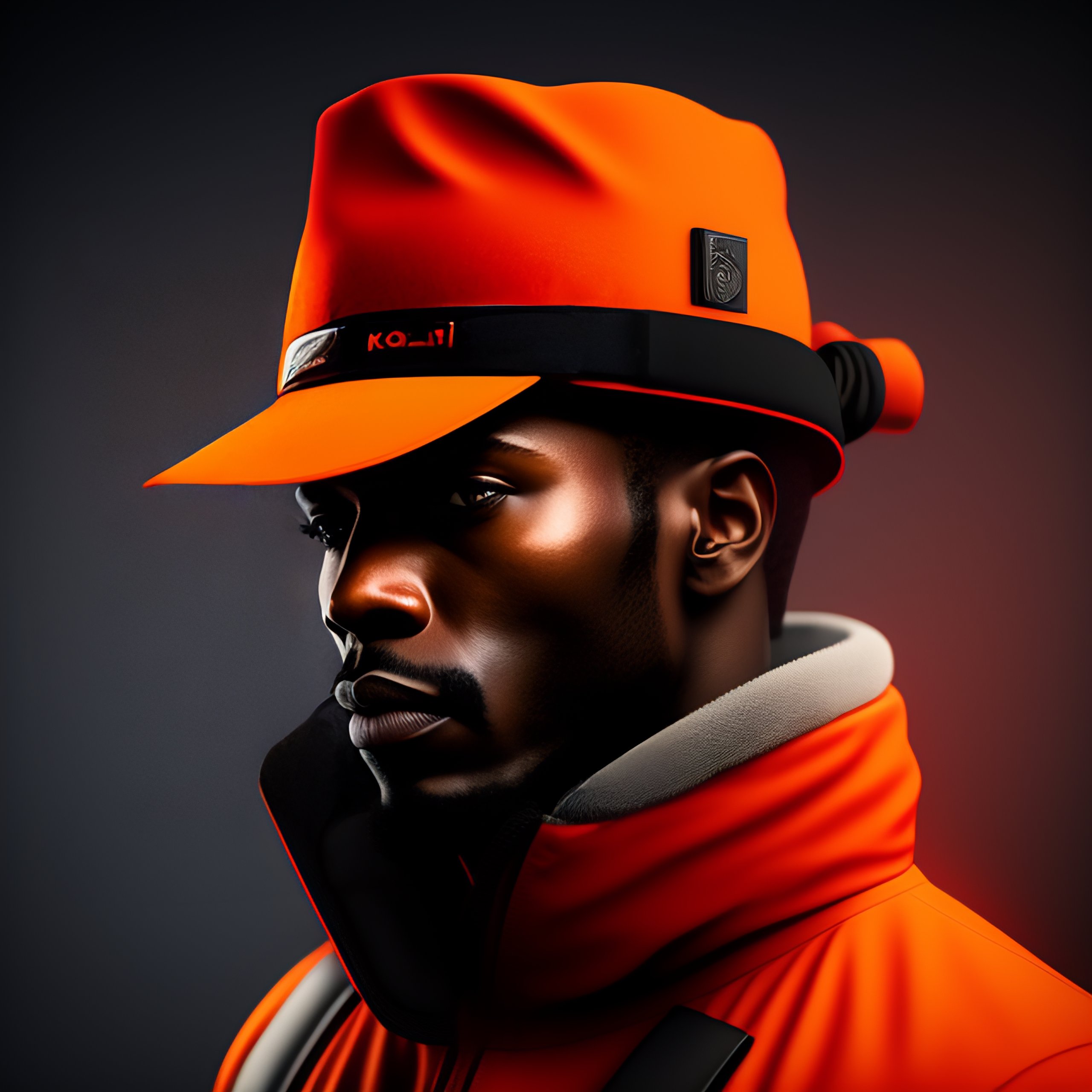 Lexica - CS-GO anti-terrorist black man, police hat, hollographic ...
