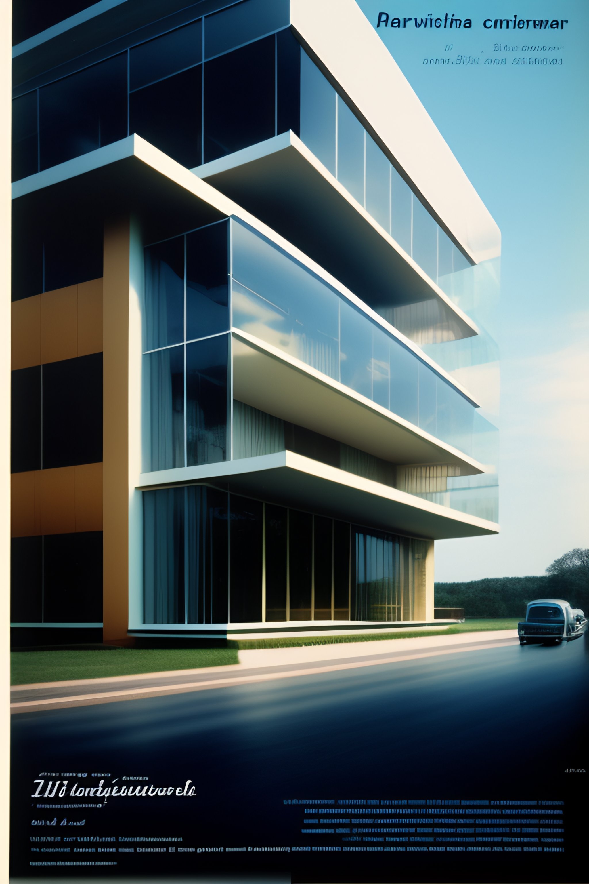 Lexica - Advertisement for architect, 1990s