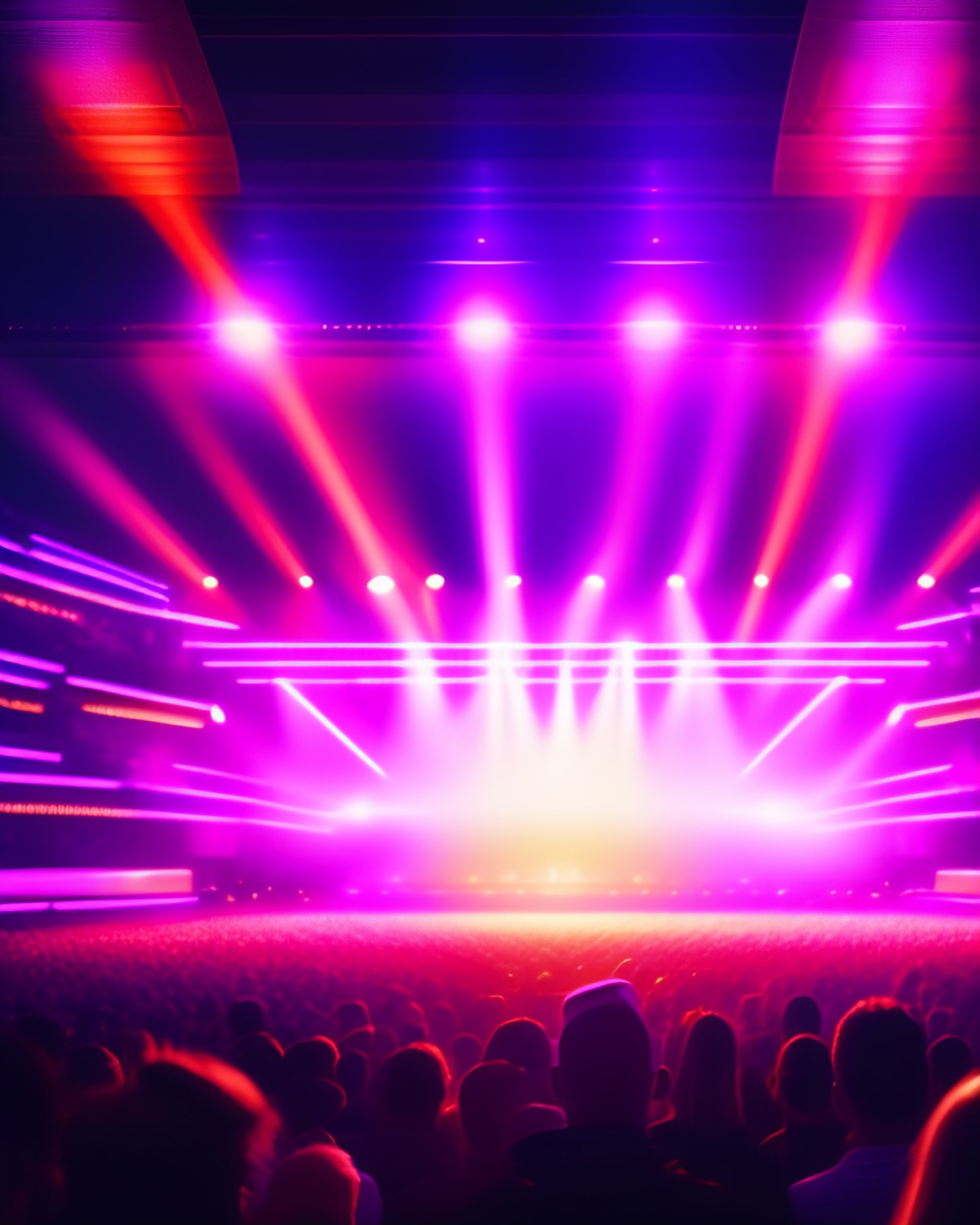 Lexica - Idol character concert live venue, lens flare, high definition ...