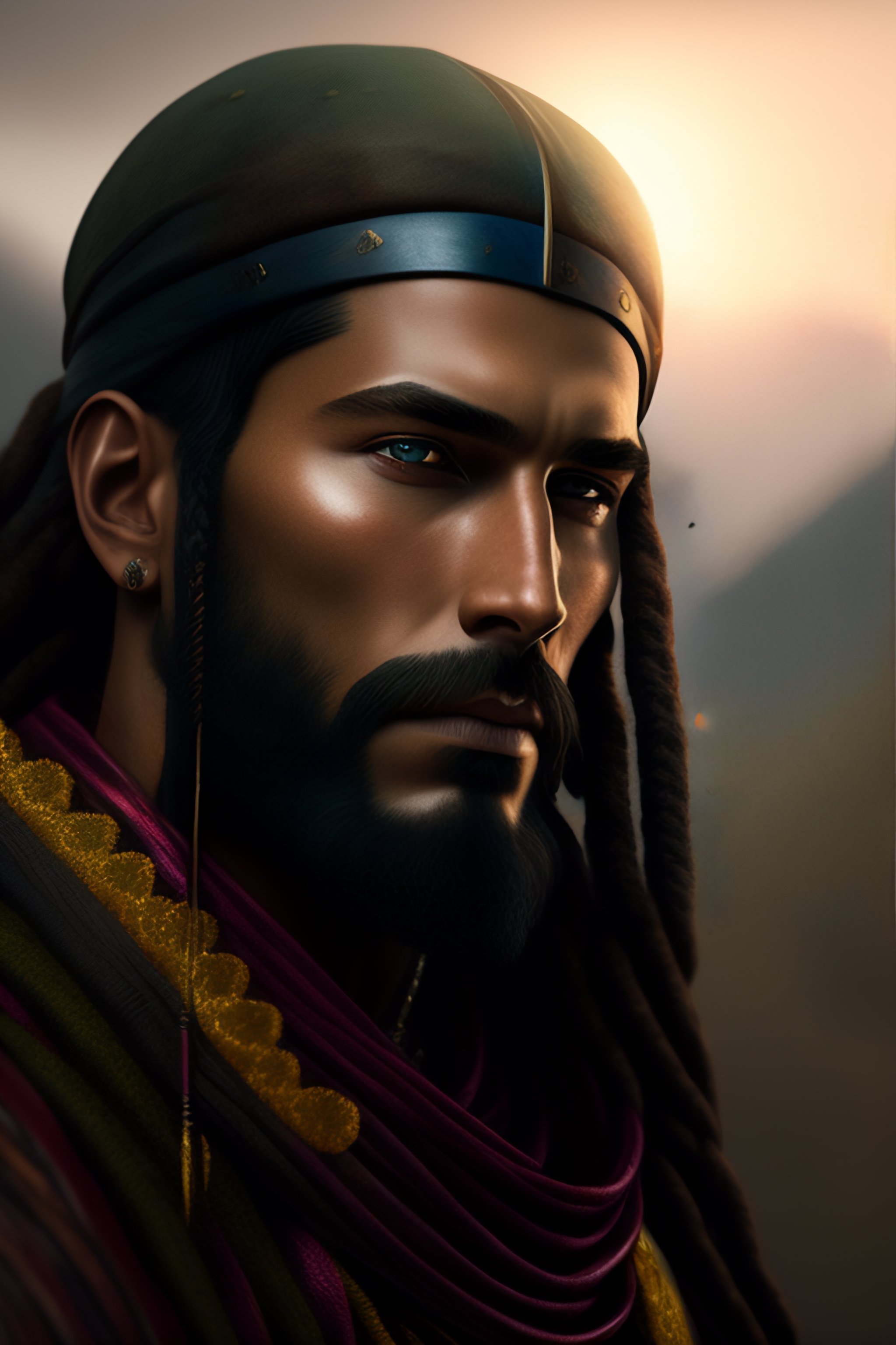 Lexica - Rasta caucassian Archer, 8k portrait, highly detailed ...