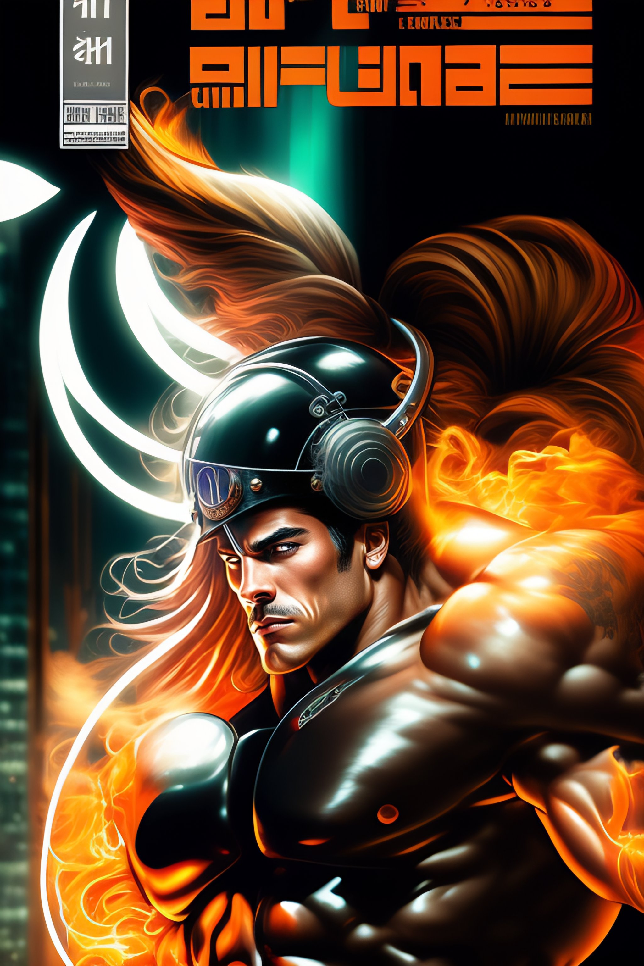 Lexica - Epic comic book cover