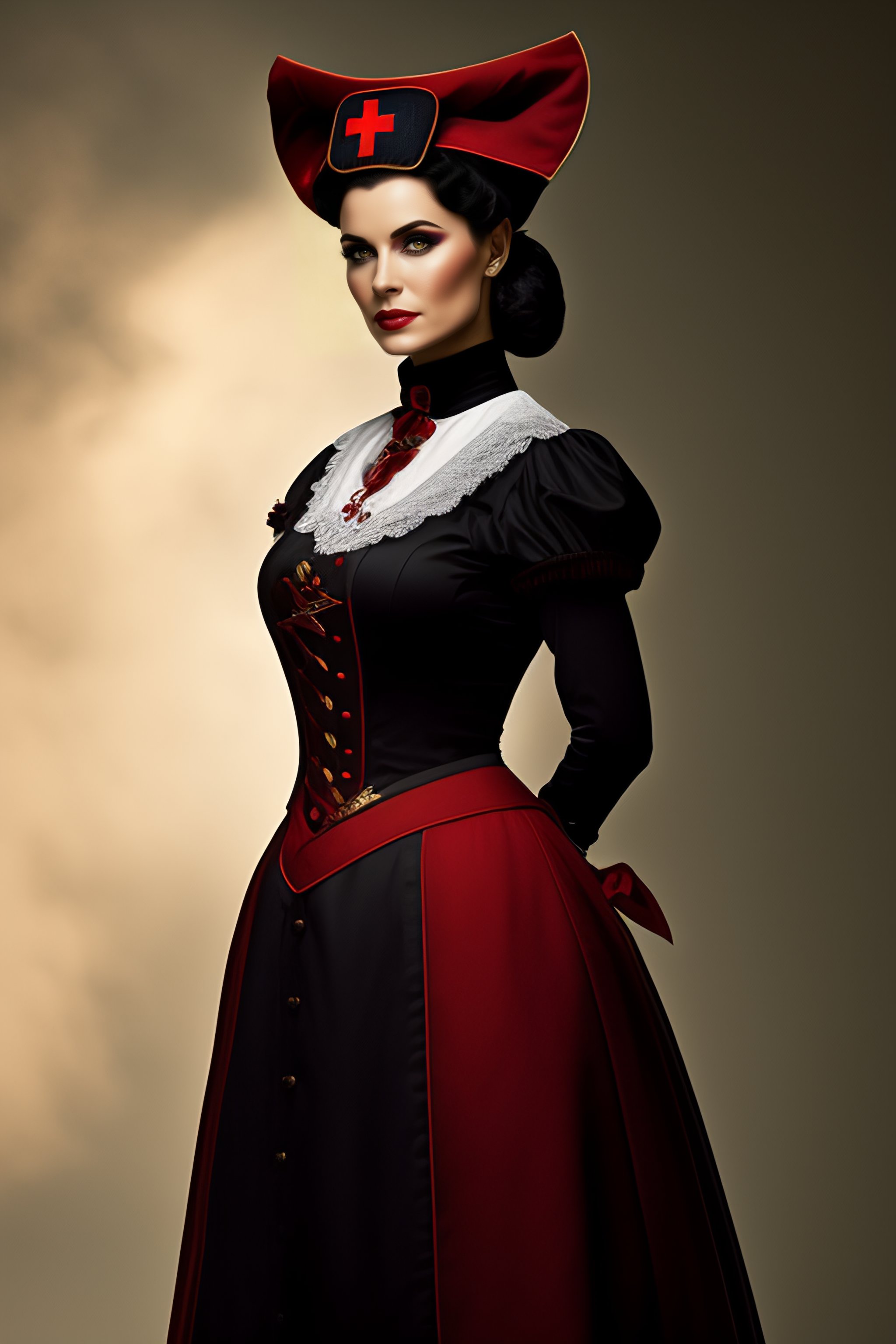 Lexica - A gothic nurse from the red cross