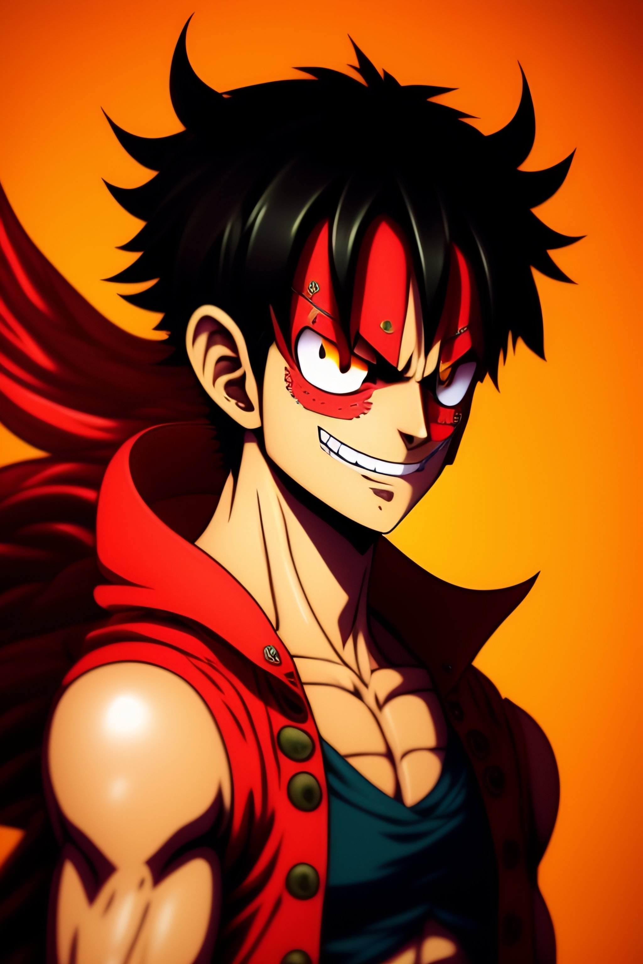 Lexica - Luffy as a devil