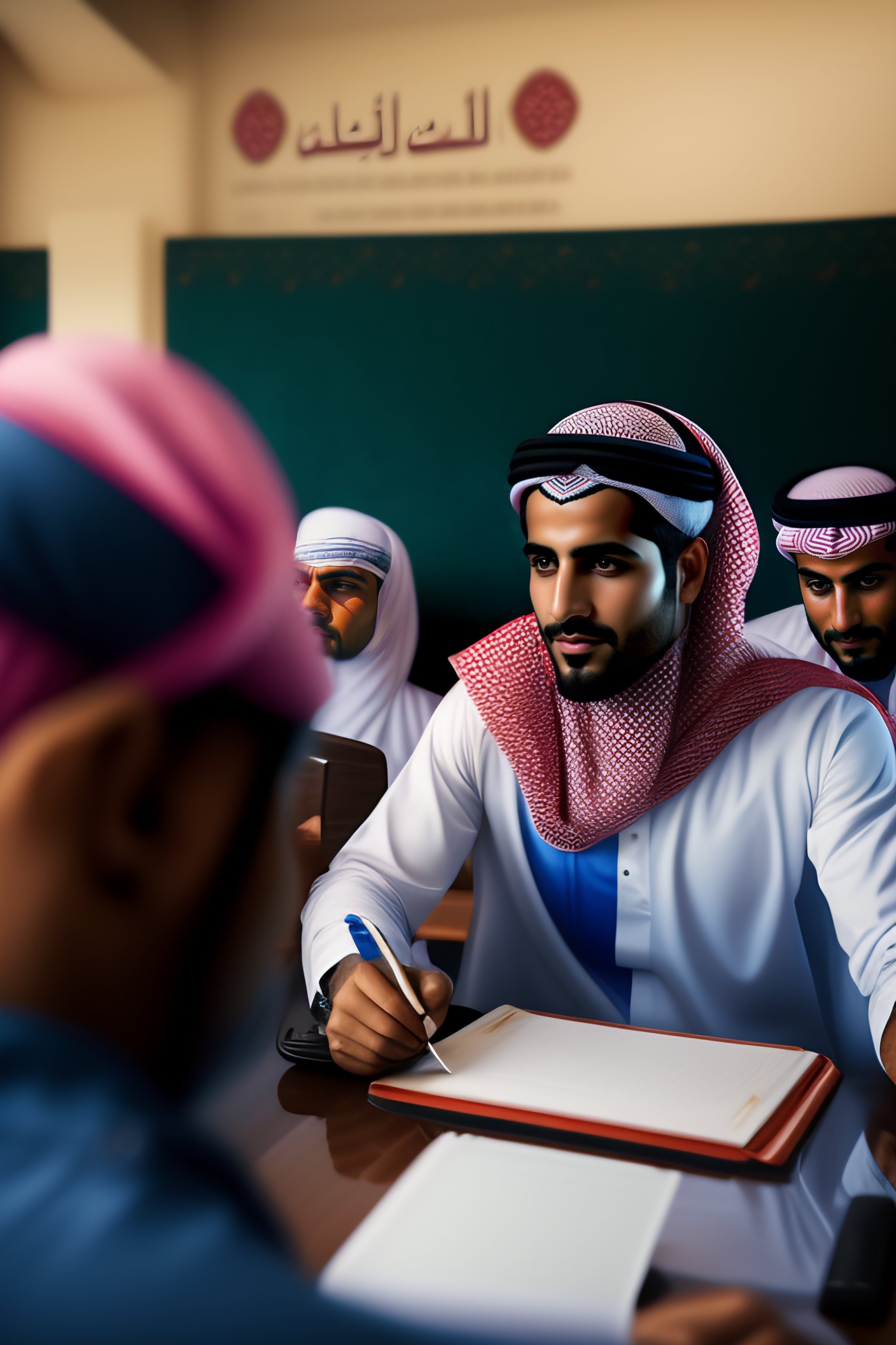 Lexica - Arab student learning english