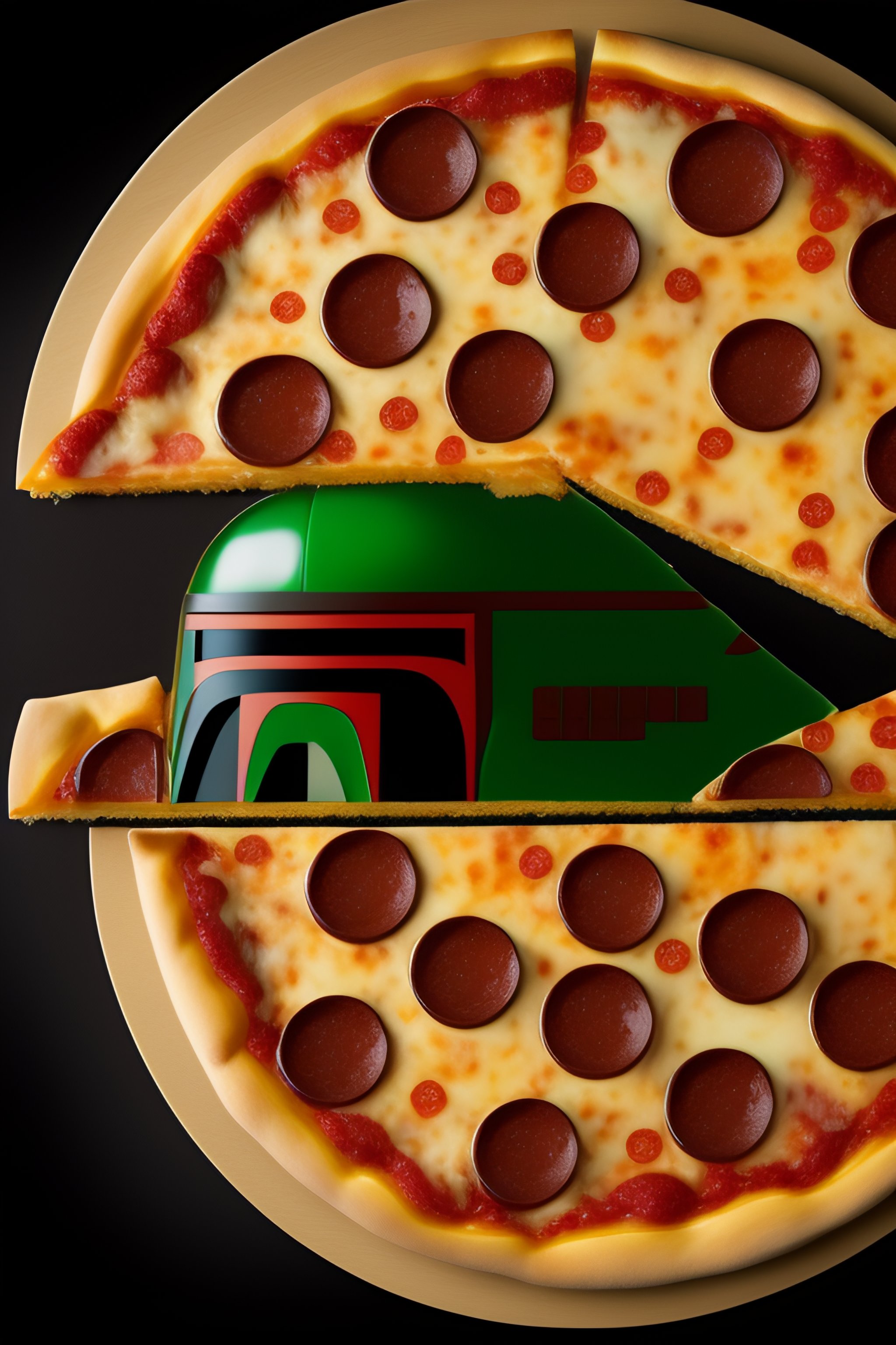 Lexica - Boba Fett feet pizza