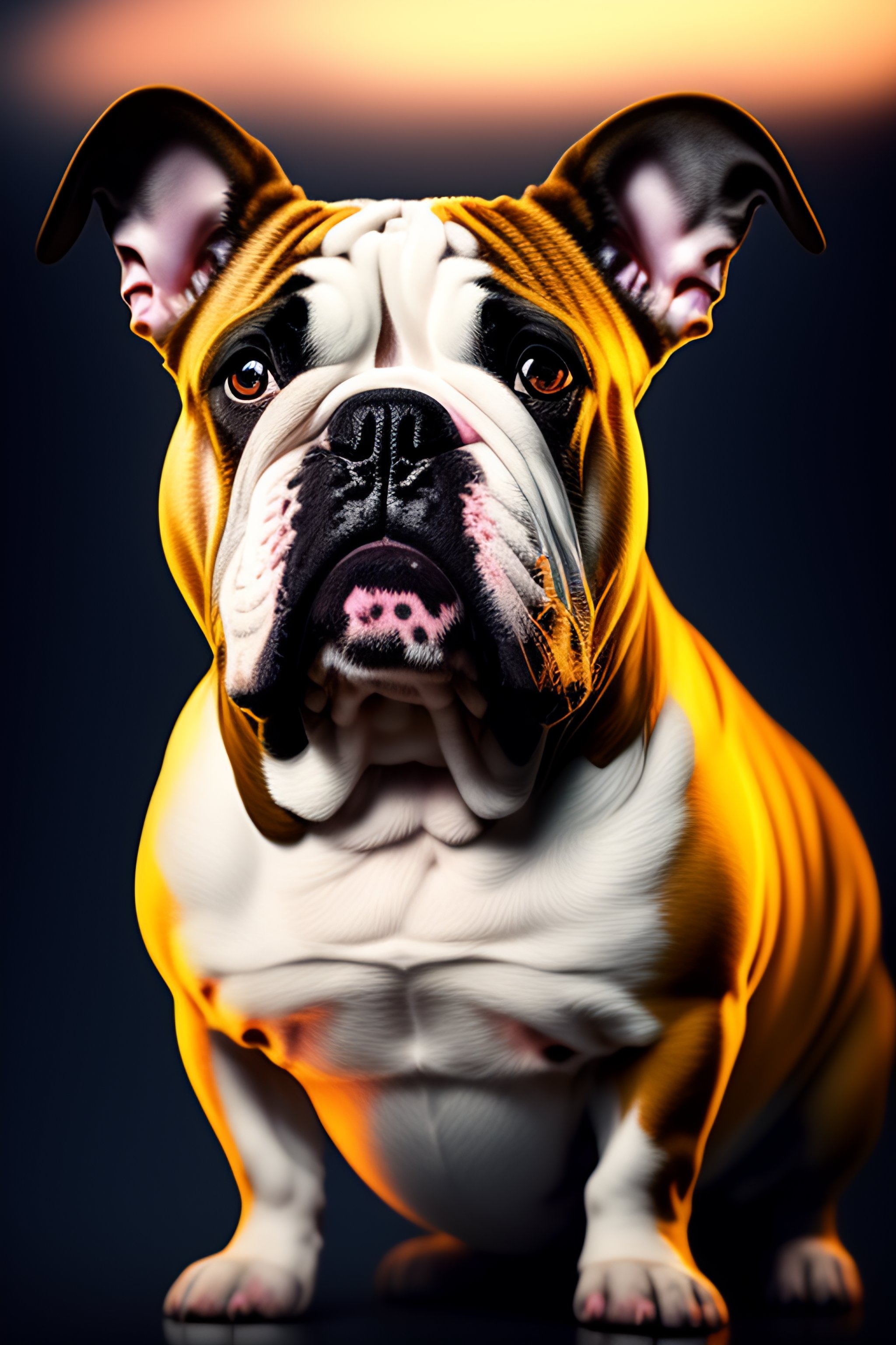 Lexica - Bulldog like batman lumen 4k