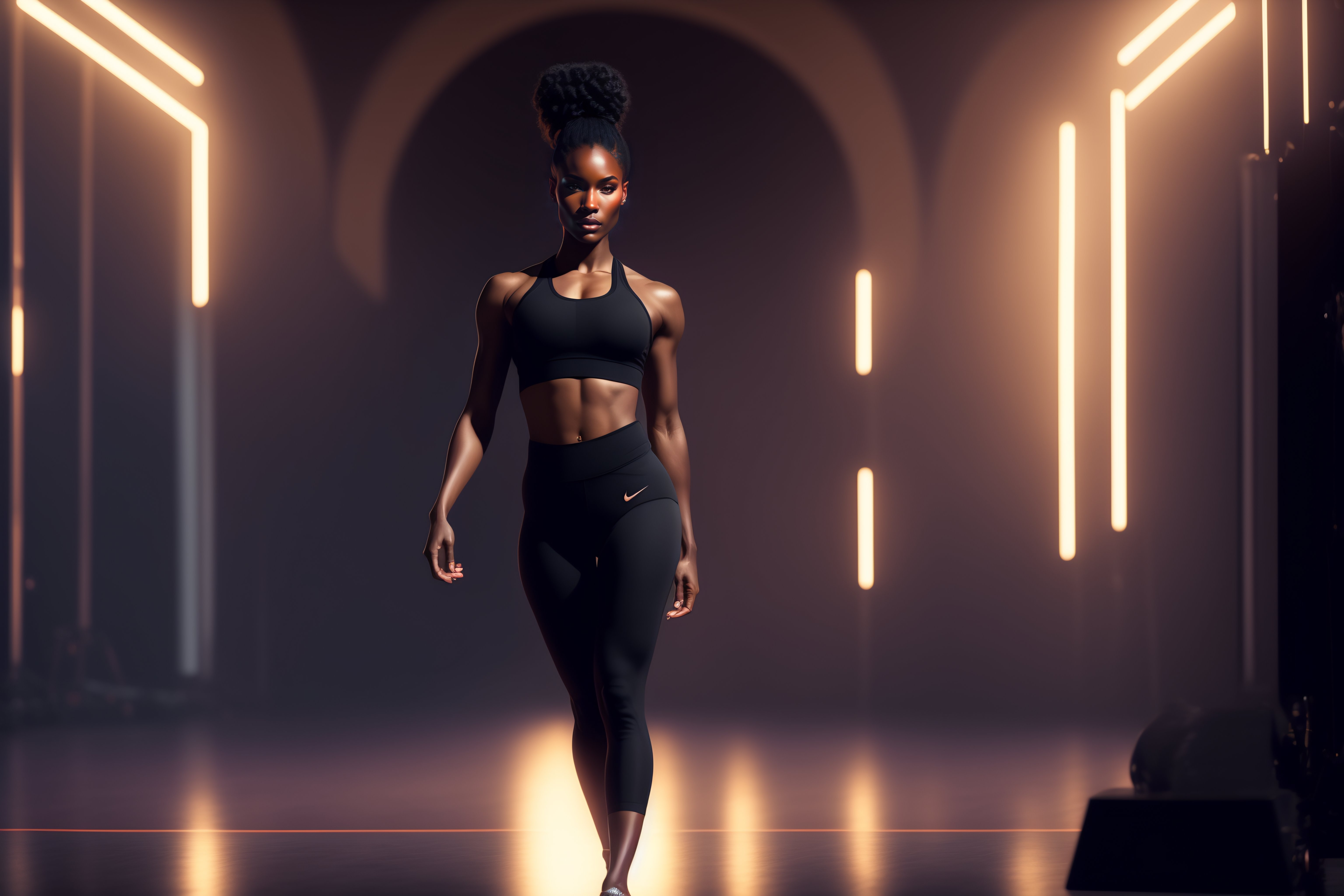 Lexica - Behind the scenes scene of a full-body action shot, of a ...