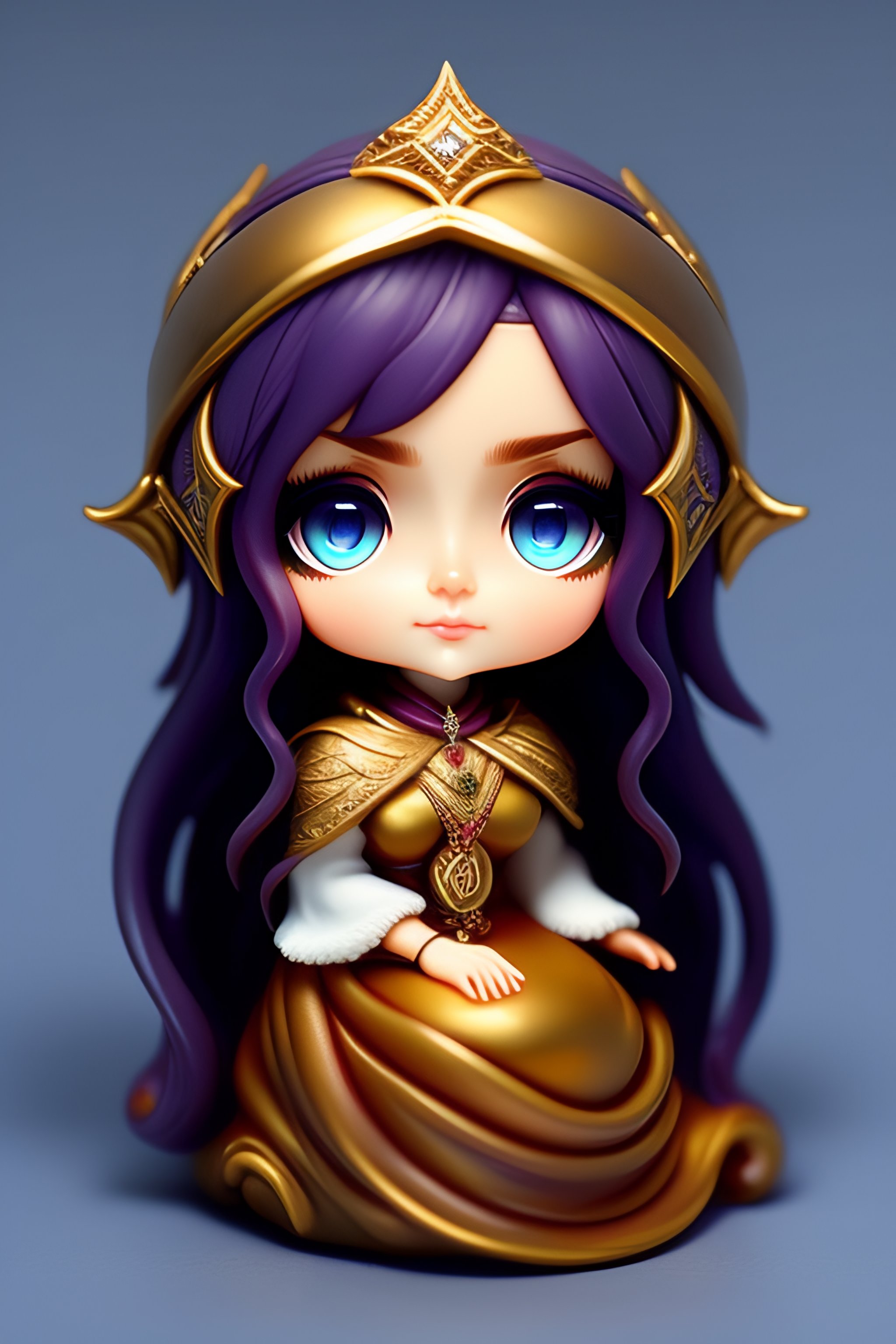 Lexica - Comfy elvish chibi goddess
