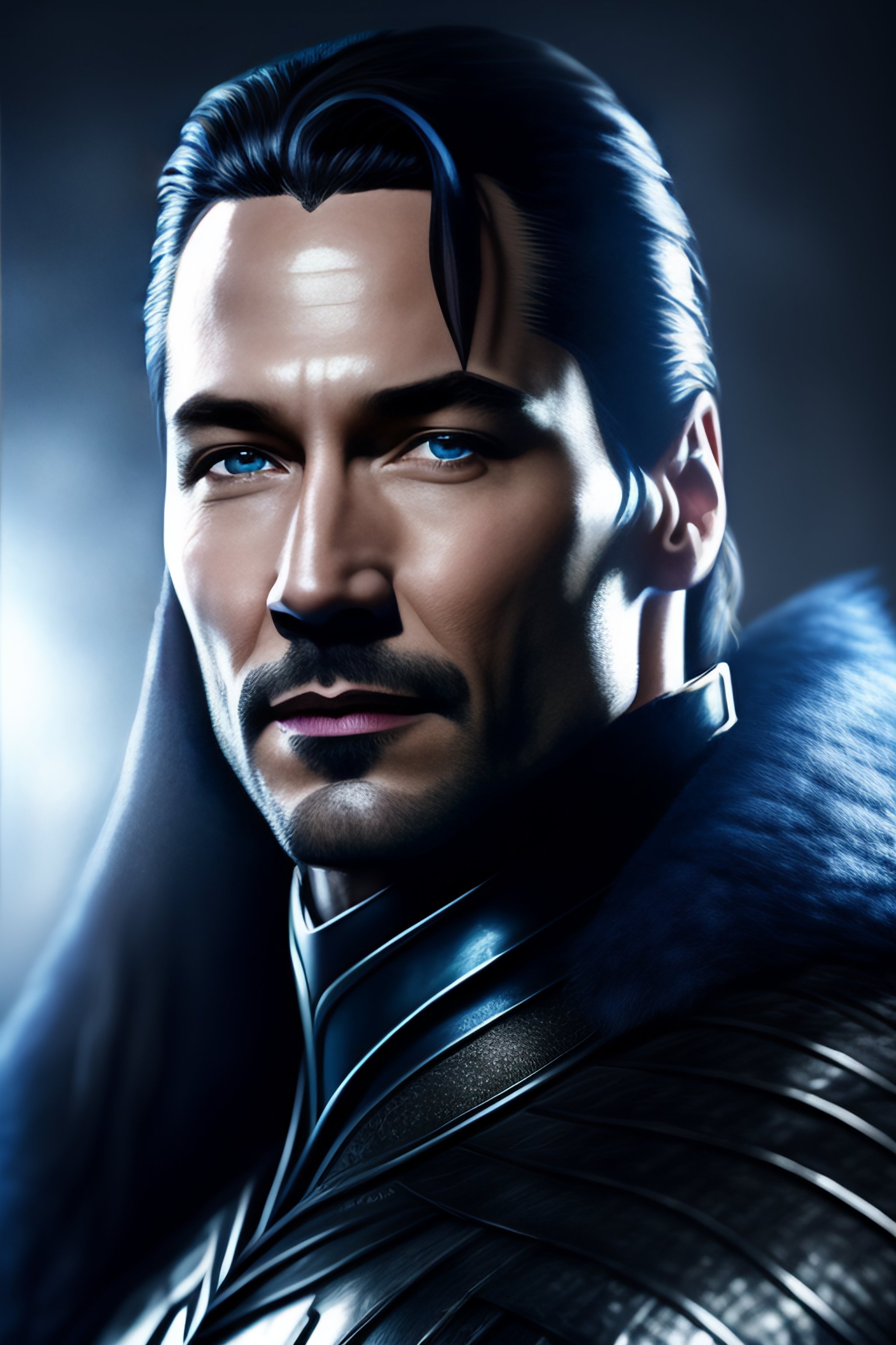 Lexica - Keanu reave as Night King from Game of thrones, super reaistic ...