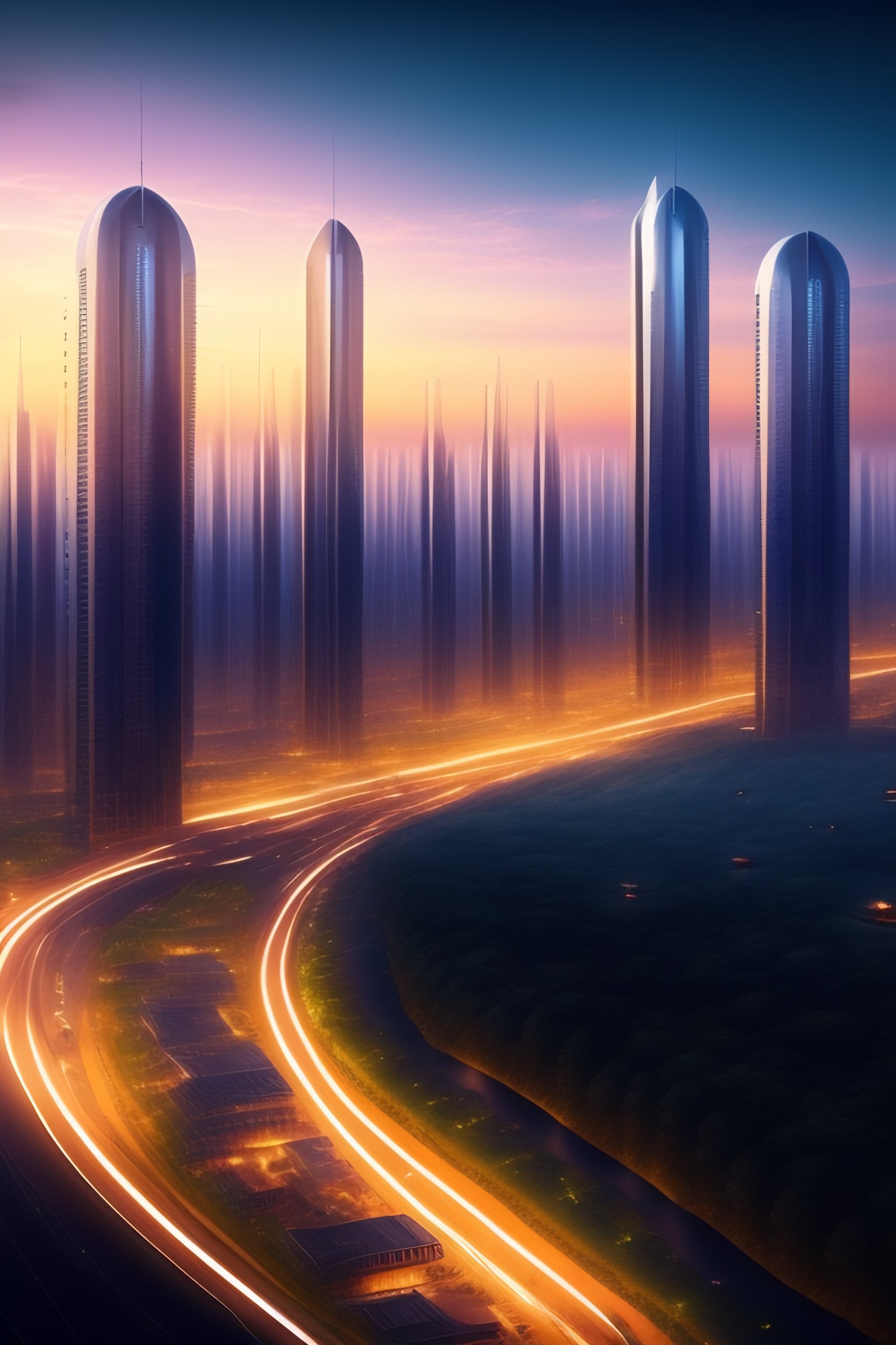 Lexica - Solarpunk city with thriving participatory citizens