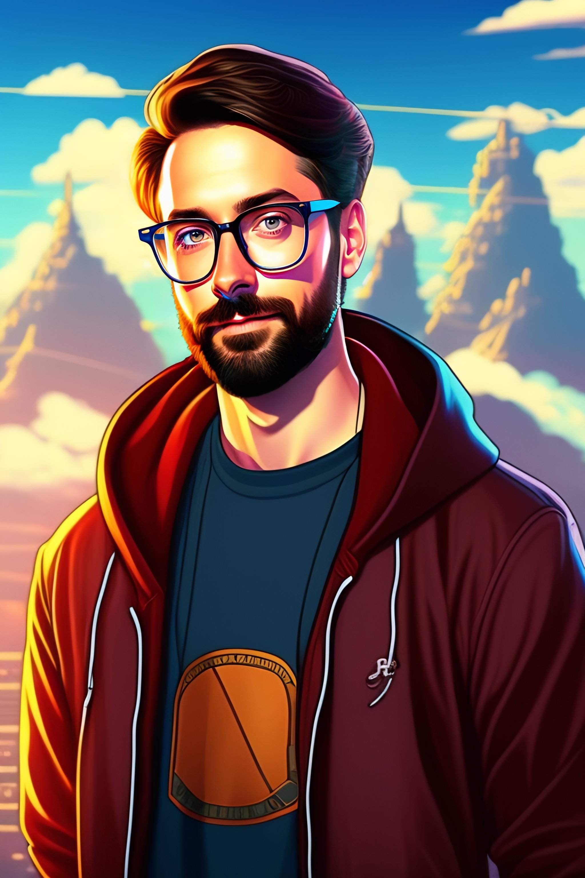 Lexica - Bertram Gilfoyle from HBO's Silicon Valley series wearing ...