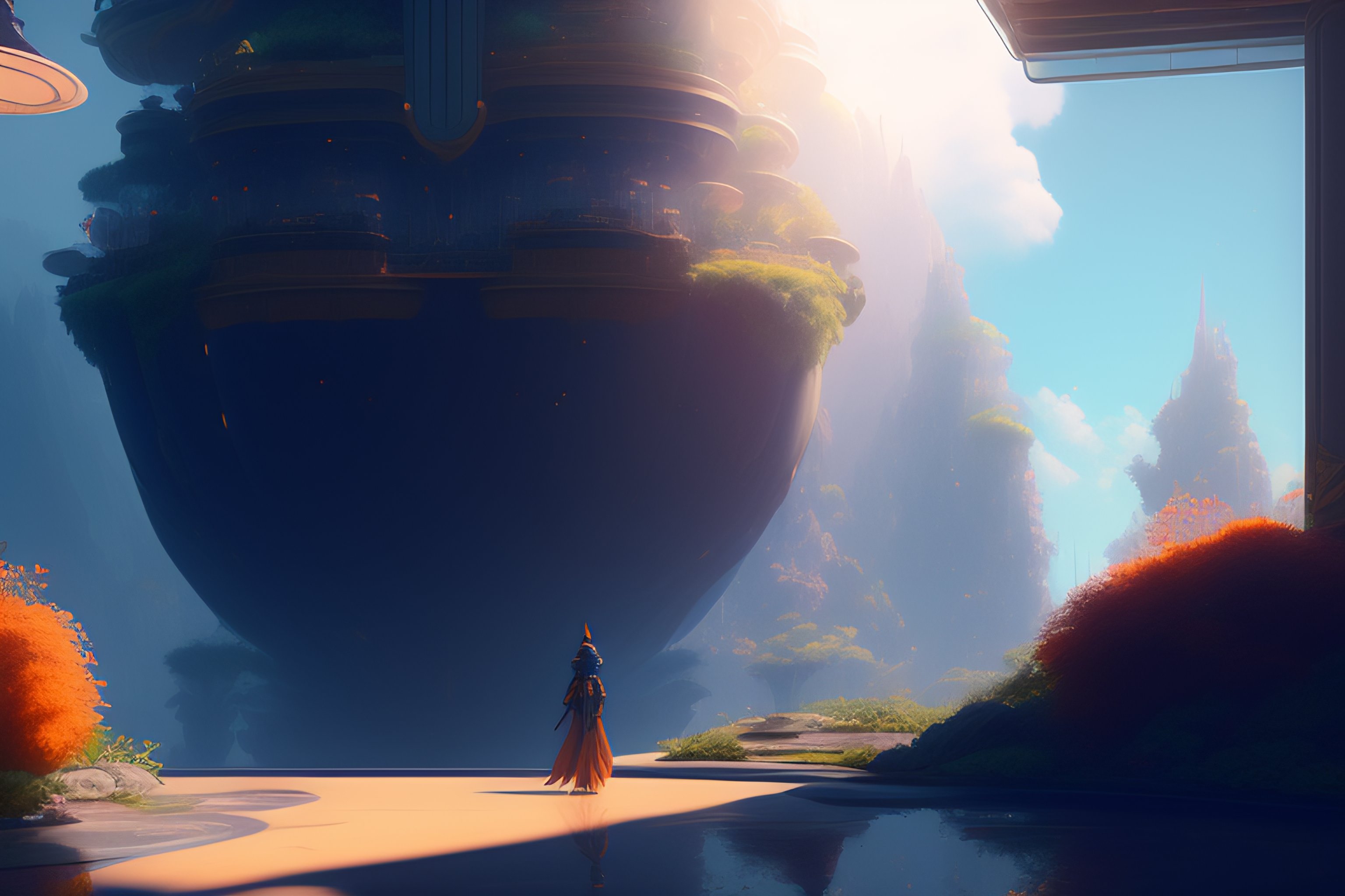 Lexica - Gediminas Pranckevicius A highly detailed crisp wide view of A ...