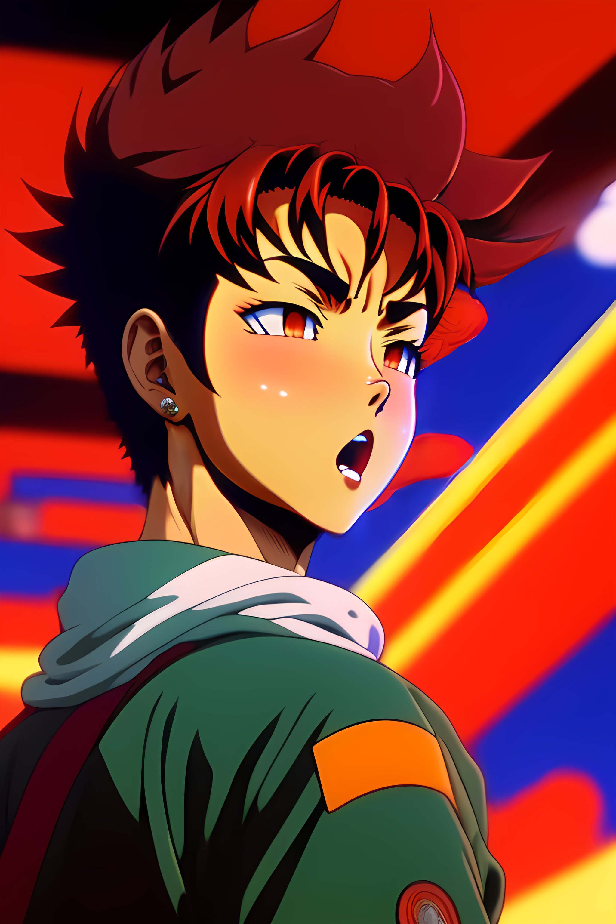 Lexica - Vintage anime screenshot from Akira, 90’s anime aesthetic. A ...