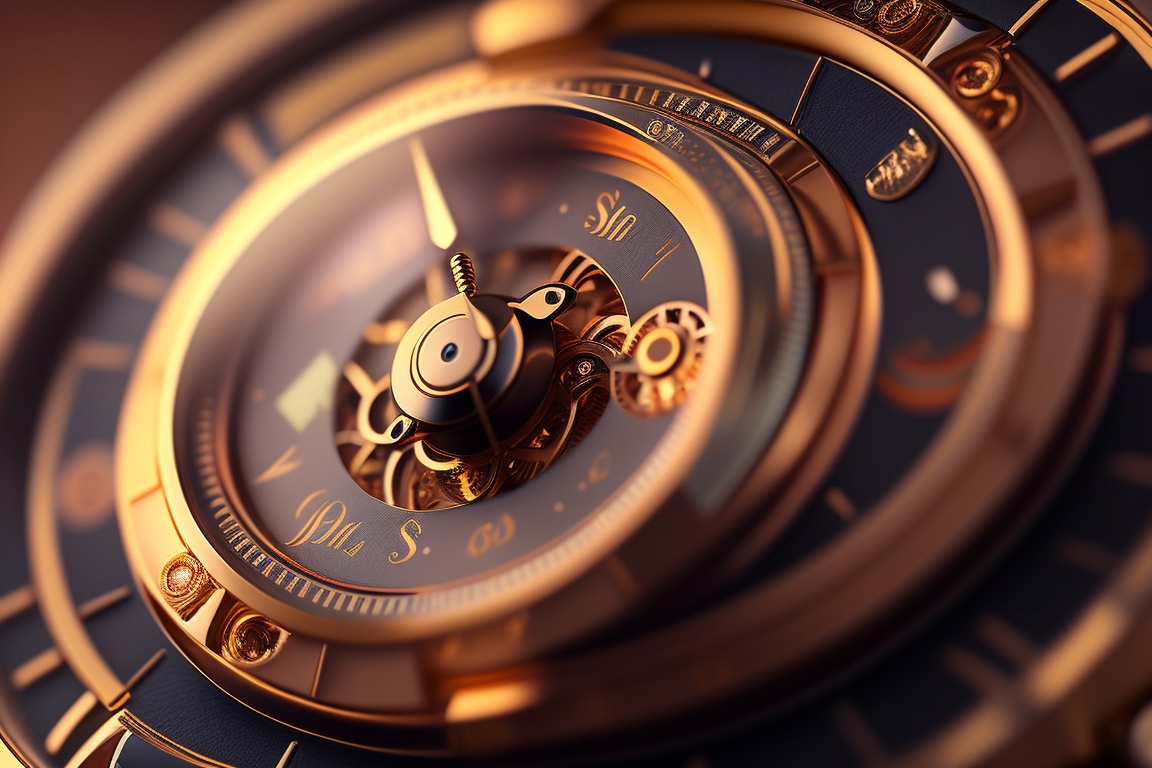Lexica - Magic clockwork watch, hyper detailed, macro, f stop