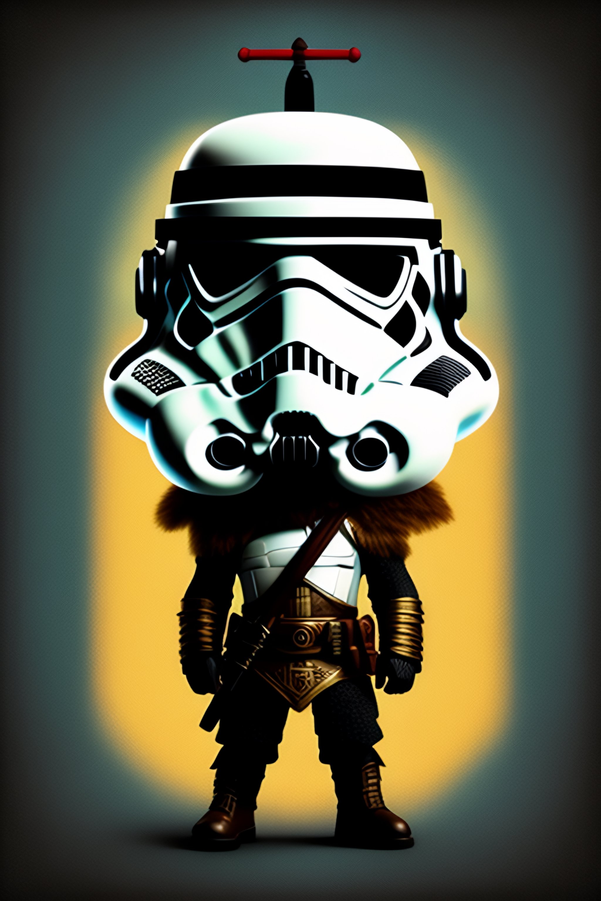 Lexica - Storm trooper as a viking, high definition, digital art, with ...