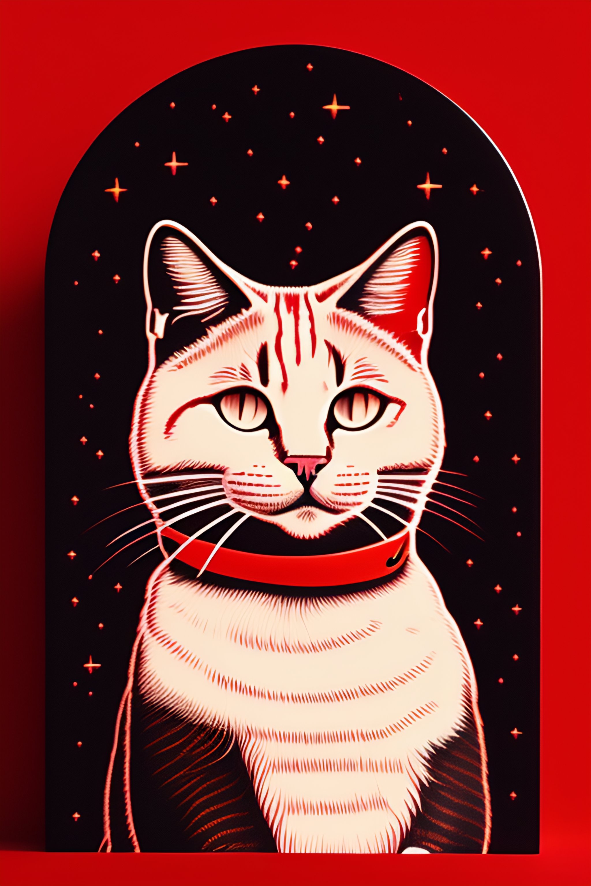 Lexica - Drawing of anthropomorphic furry cat smiling in the style of ...