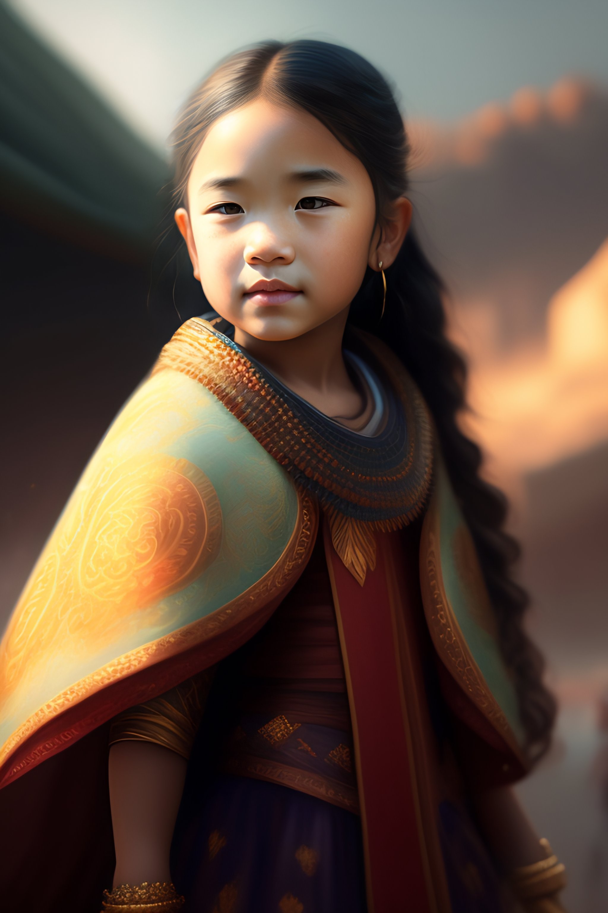 Lexica - Trojan little girl, joyful, close - up portrait, intricate ...