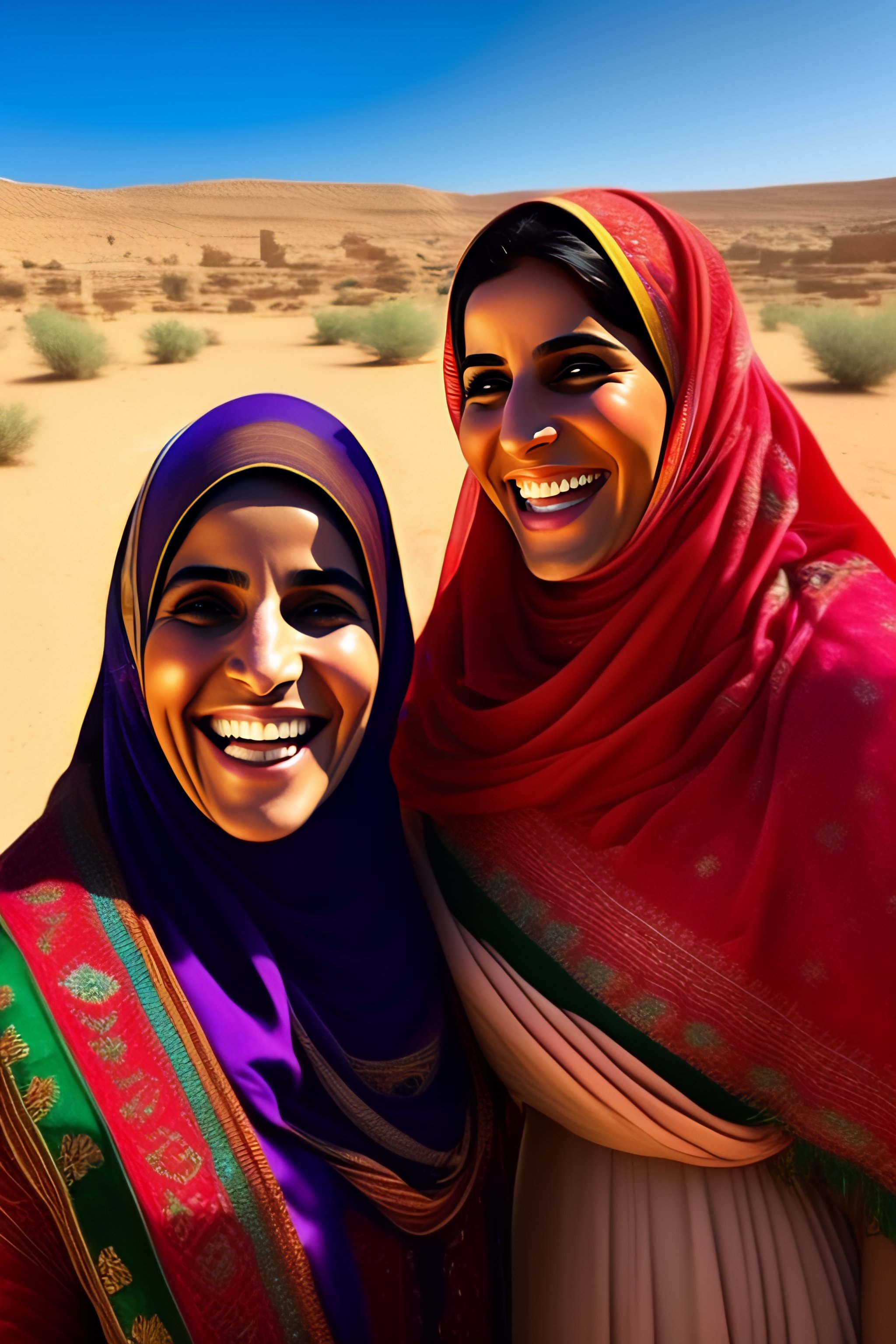Lexica - Palestinian ladies laughing
